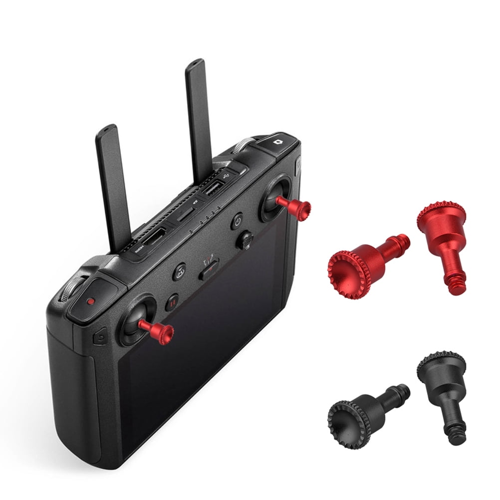 GOOHOCHY 1 Pair Round Thumb Rocker Protector Red Aluminium Alloy for ...