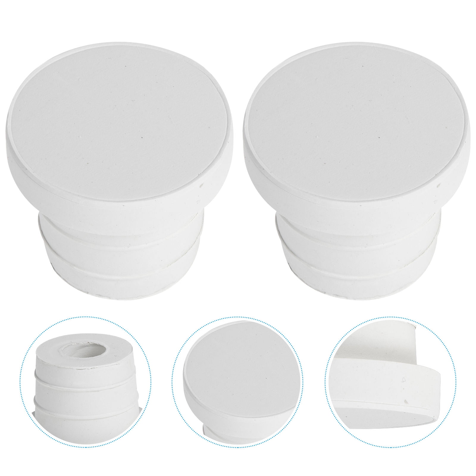 FUTUREORYY Swimming Pool Ladder Bumper Rubber 1 Pair 2x1.6in - Walmart.com