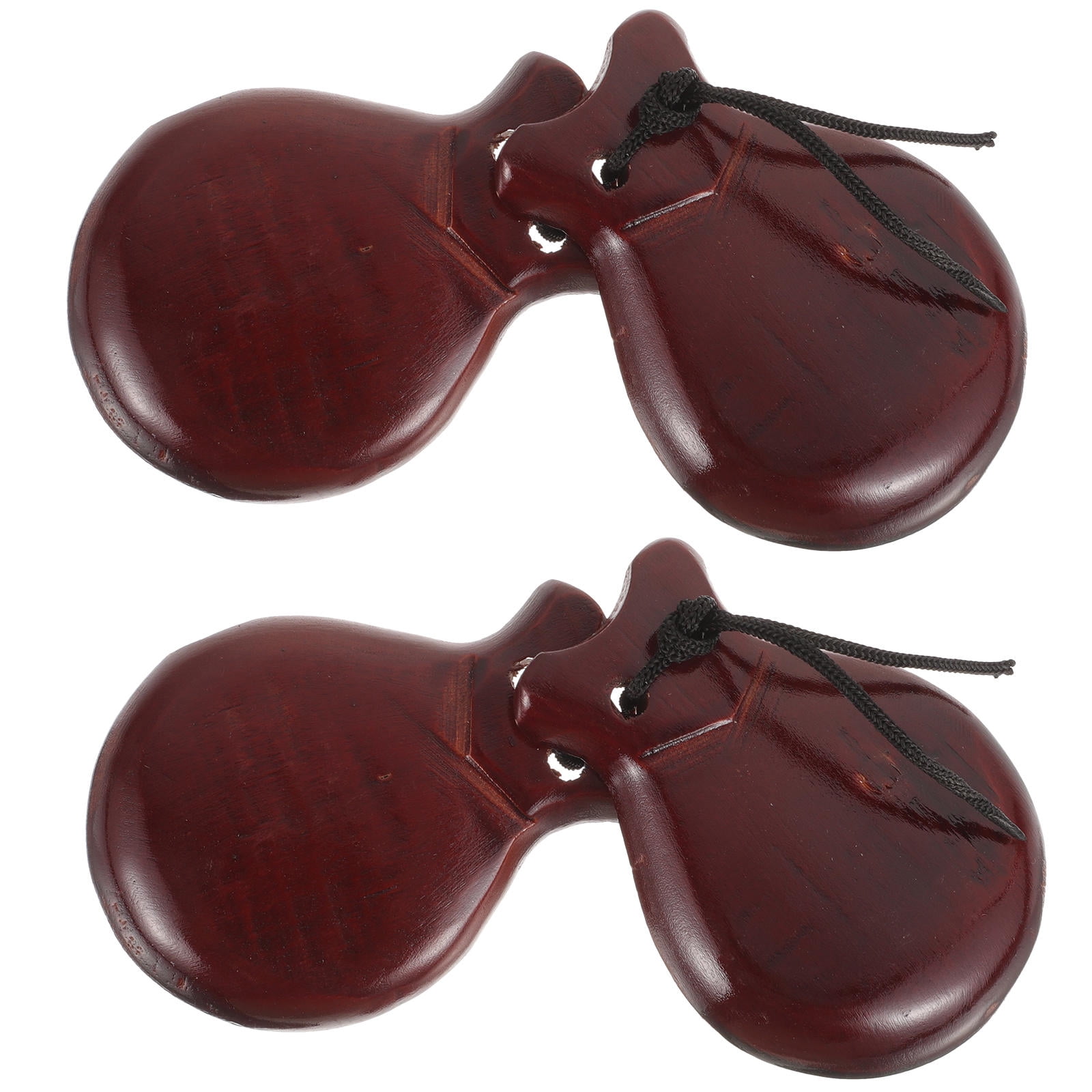 GOOHOCHY 1 Pair of Finger Castanets Small Simple Musical Castanets ...