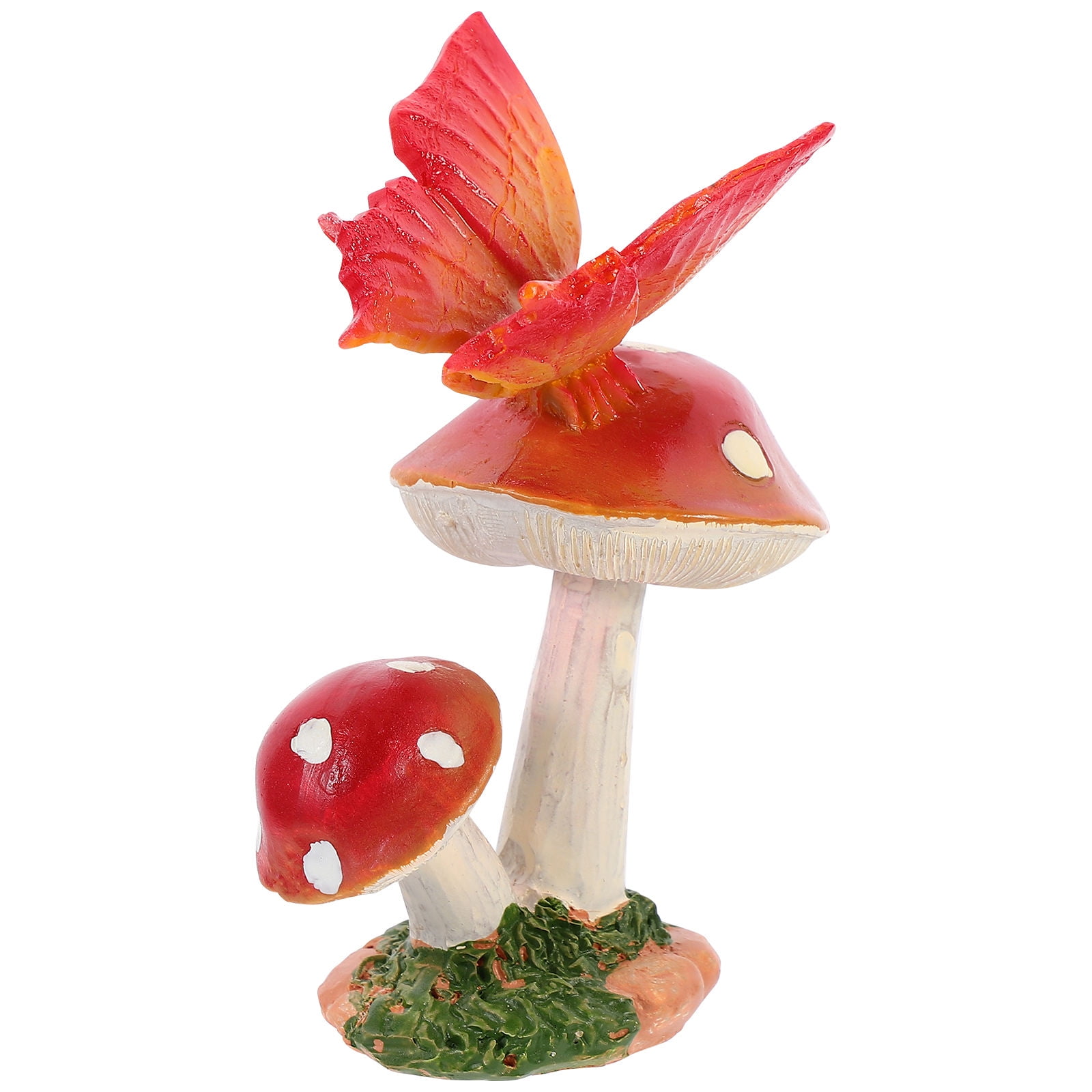 GOOHOCHY 1 Pc Mushroom Adornments Vivid Garden Mushroom Model Rural ...