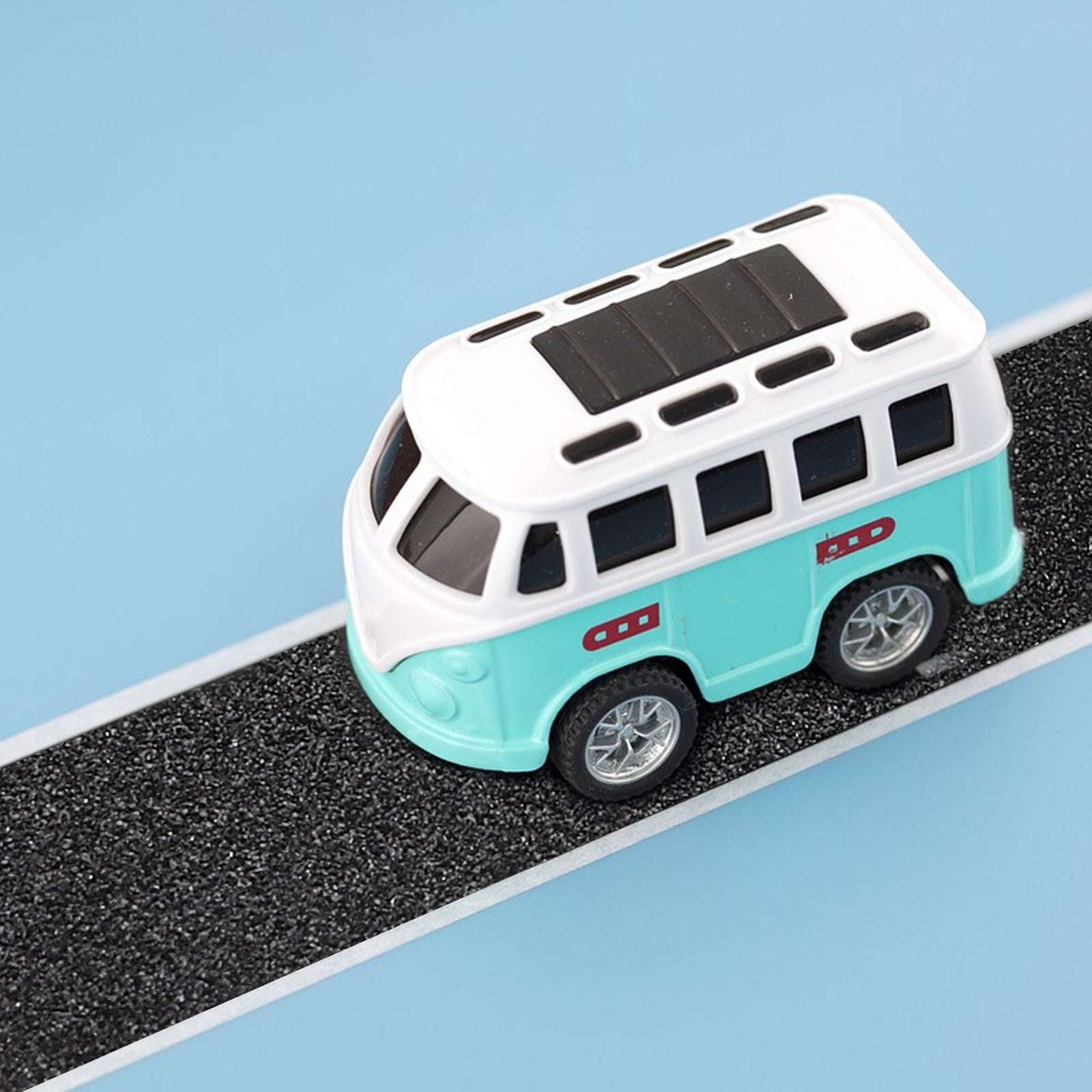 GOOHOCHY 1 Roll Simulation Road Tape with Adhesive Backing for Toy Cars ...