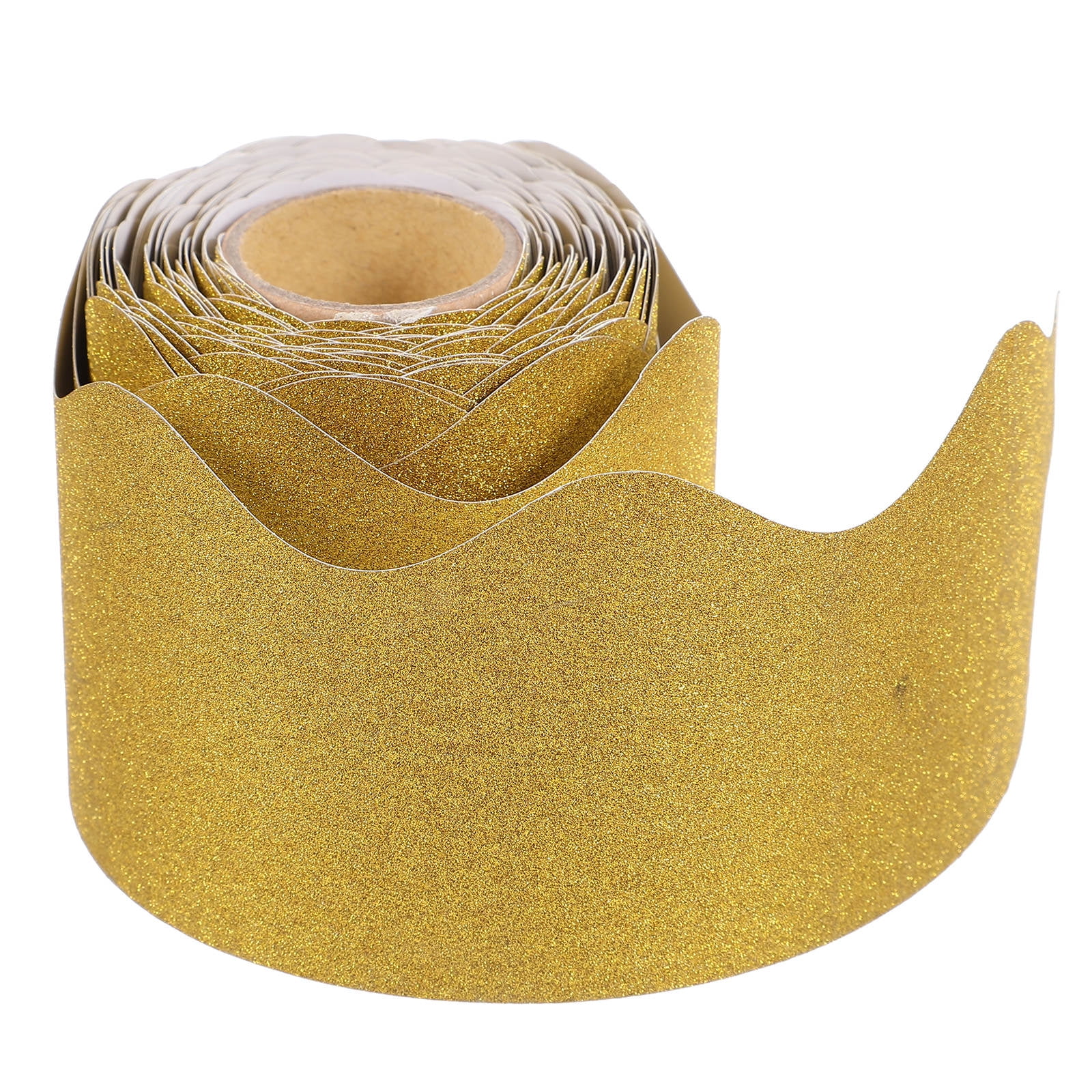 GOOHOCHY 1 Roll of Decorative Border Paper Border Trim Wave Shaped ...