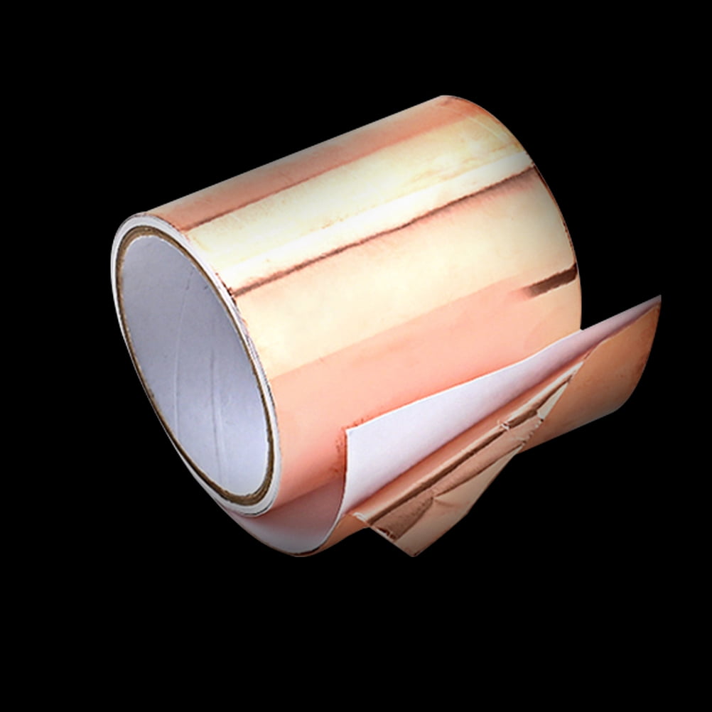 GOOHOCHY 1 Roll of Single-sided Shielding Tape Conductive Copper Foil ...
