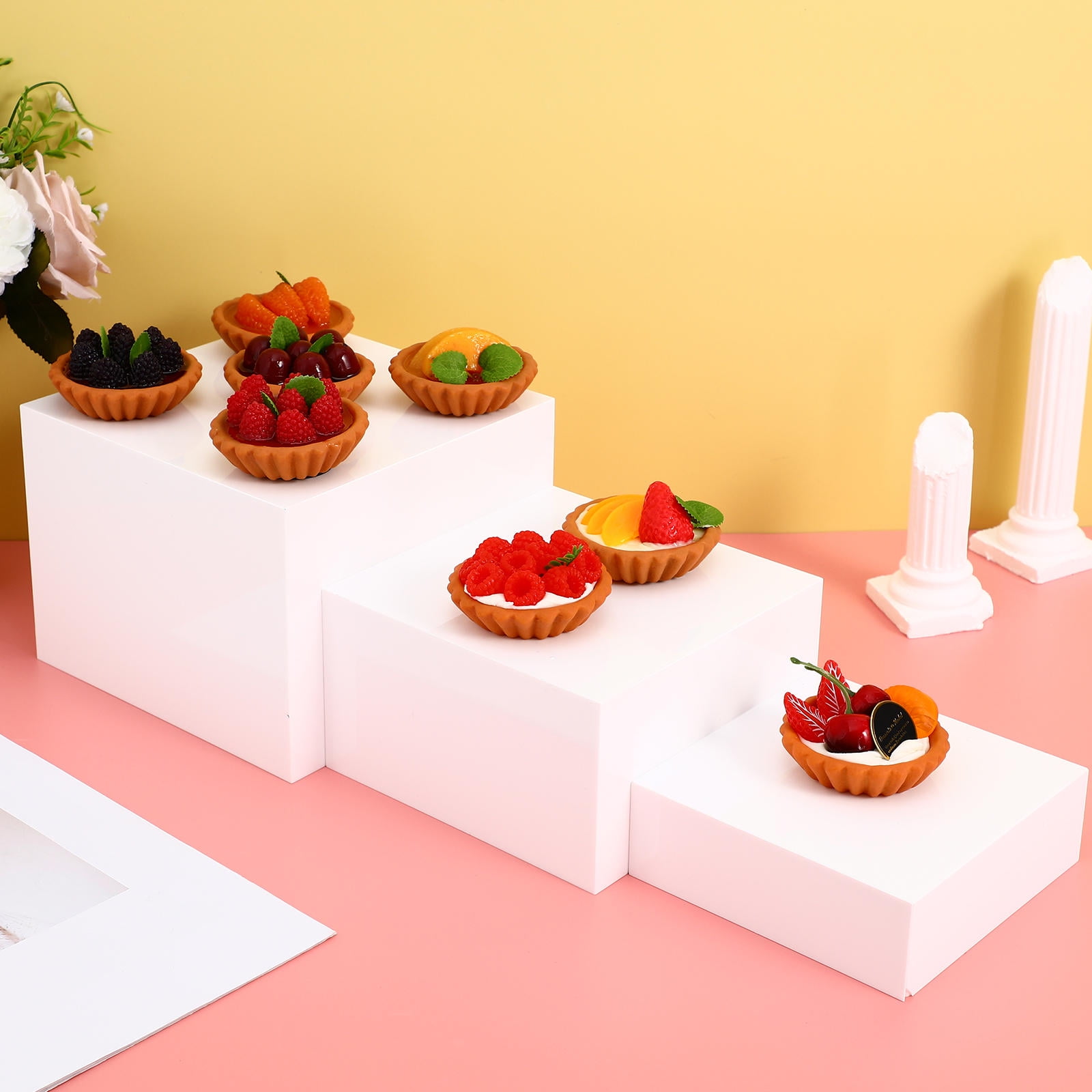 GOOHOCHY 1 Set Buffet Risers Dessert Stands Cookie Risers Cupcake ...