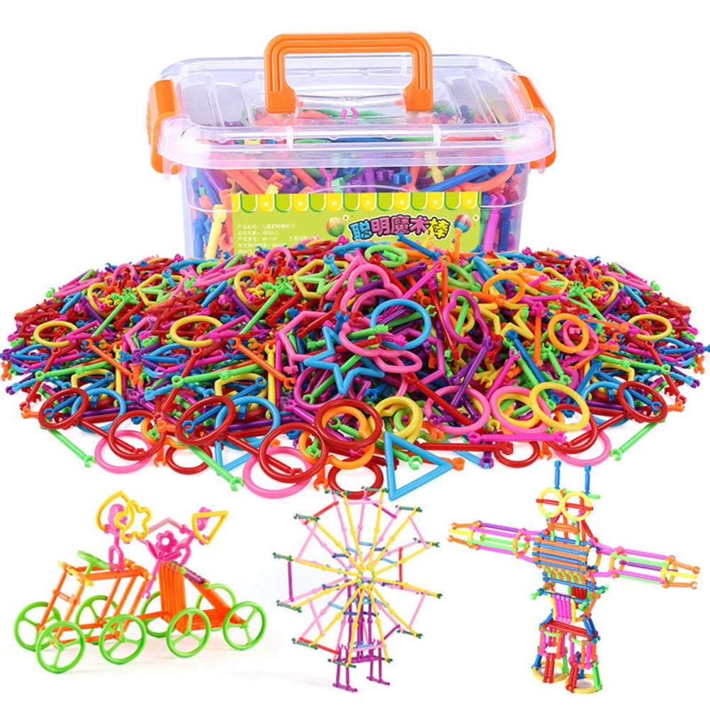 GOOHOCHY 1 Set of Building Toy Building Blocks Bars Puzzle Educational ...