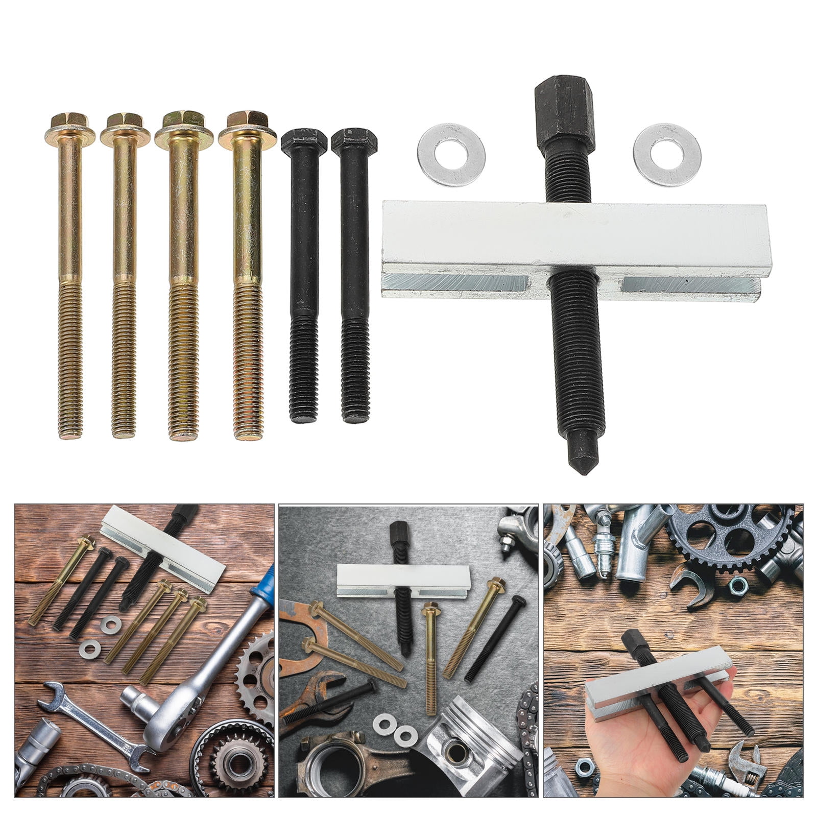 GOOHOCHY 1 Set Car Crankshaft Belt Puller Auto Repair Puller Removal ...