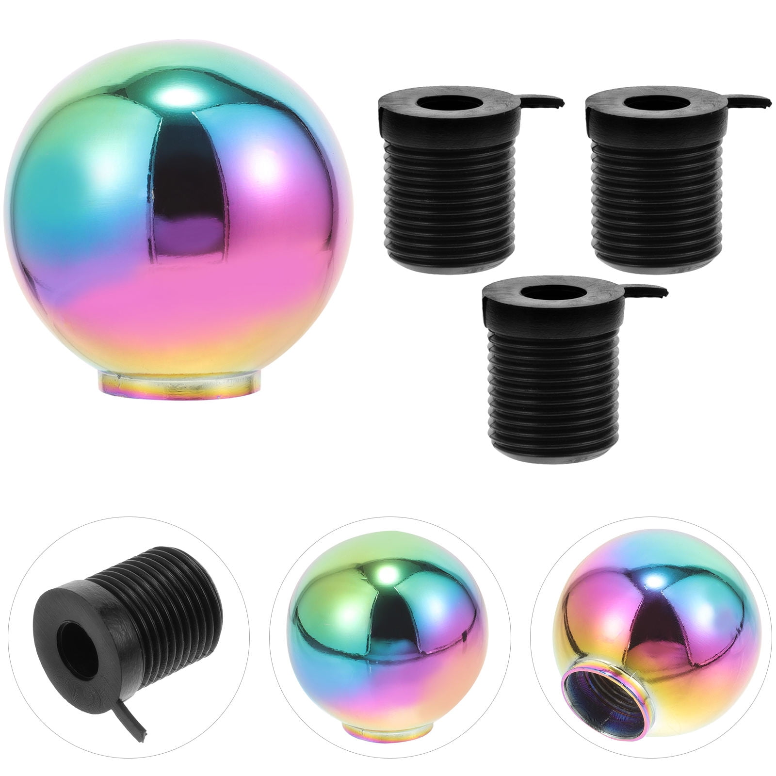 GOOHOCHY 1 Set Car Knob for Car Enthusiasts in Colorful 2.00X1.80X1 ...