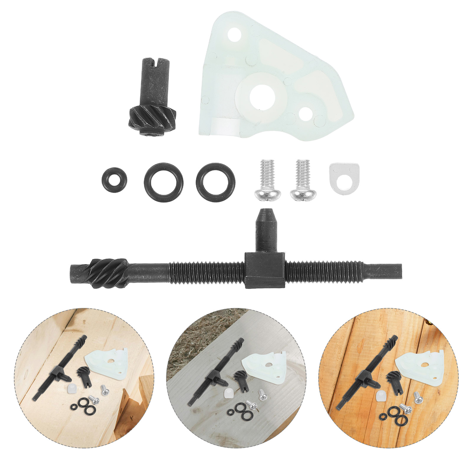 GOOHOCHY 1 Set Chainsaw Adjustment Screw Tensioner Kit Chainsaw Chain ...