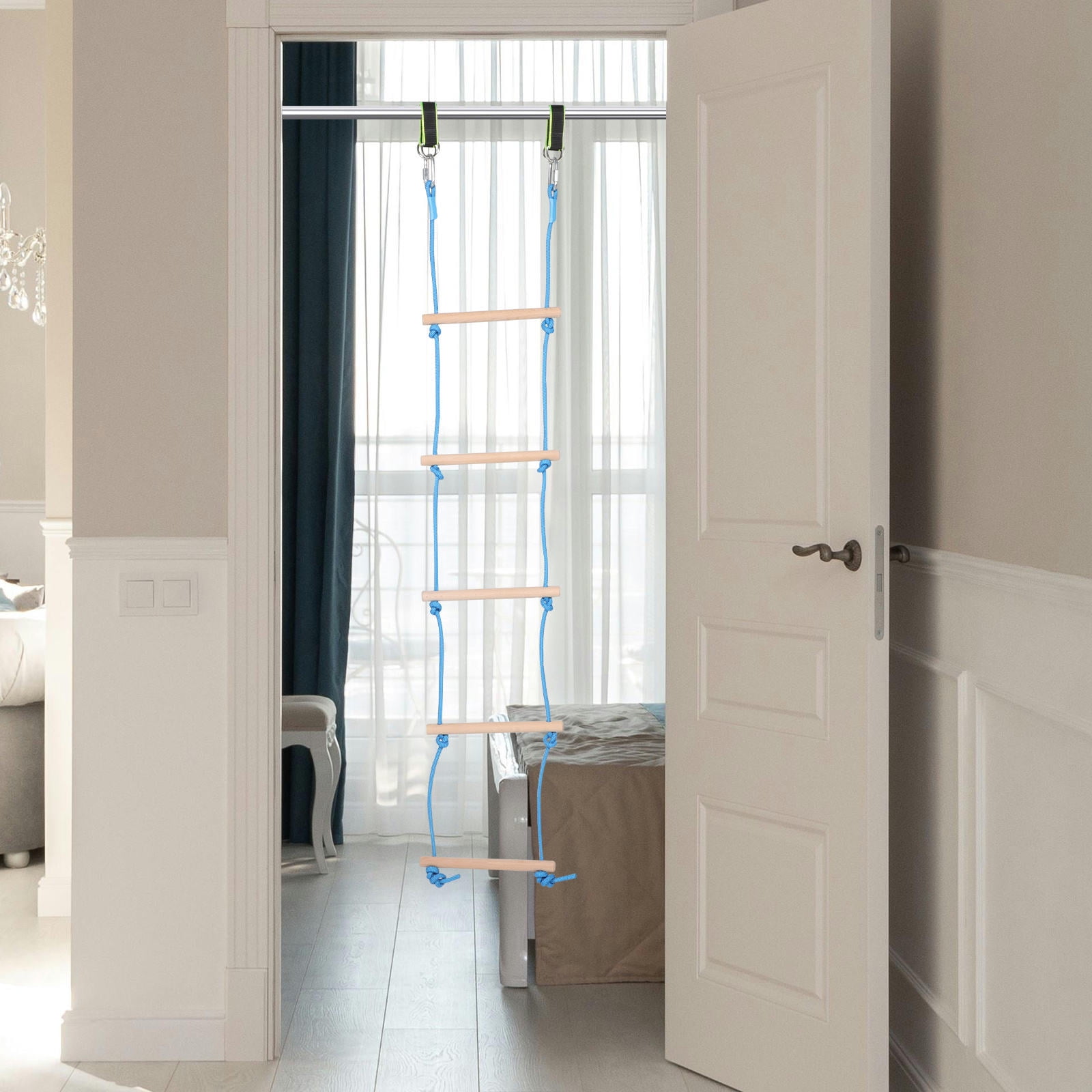 GOOHOCHY 1 Set Climbing Rope Ladder For Kids Tree House Accessories ...