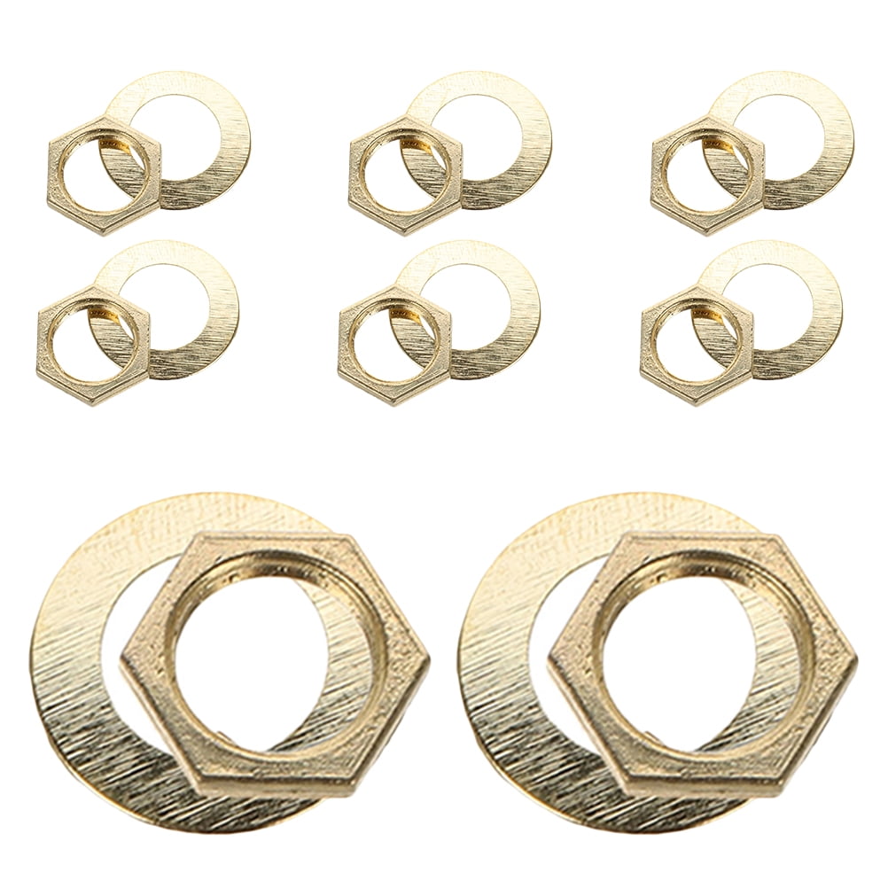 GOOHOCHY 1 Set Clock Nut Gasket Clock Washers Clock Parts Repair Clock ...