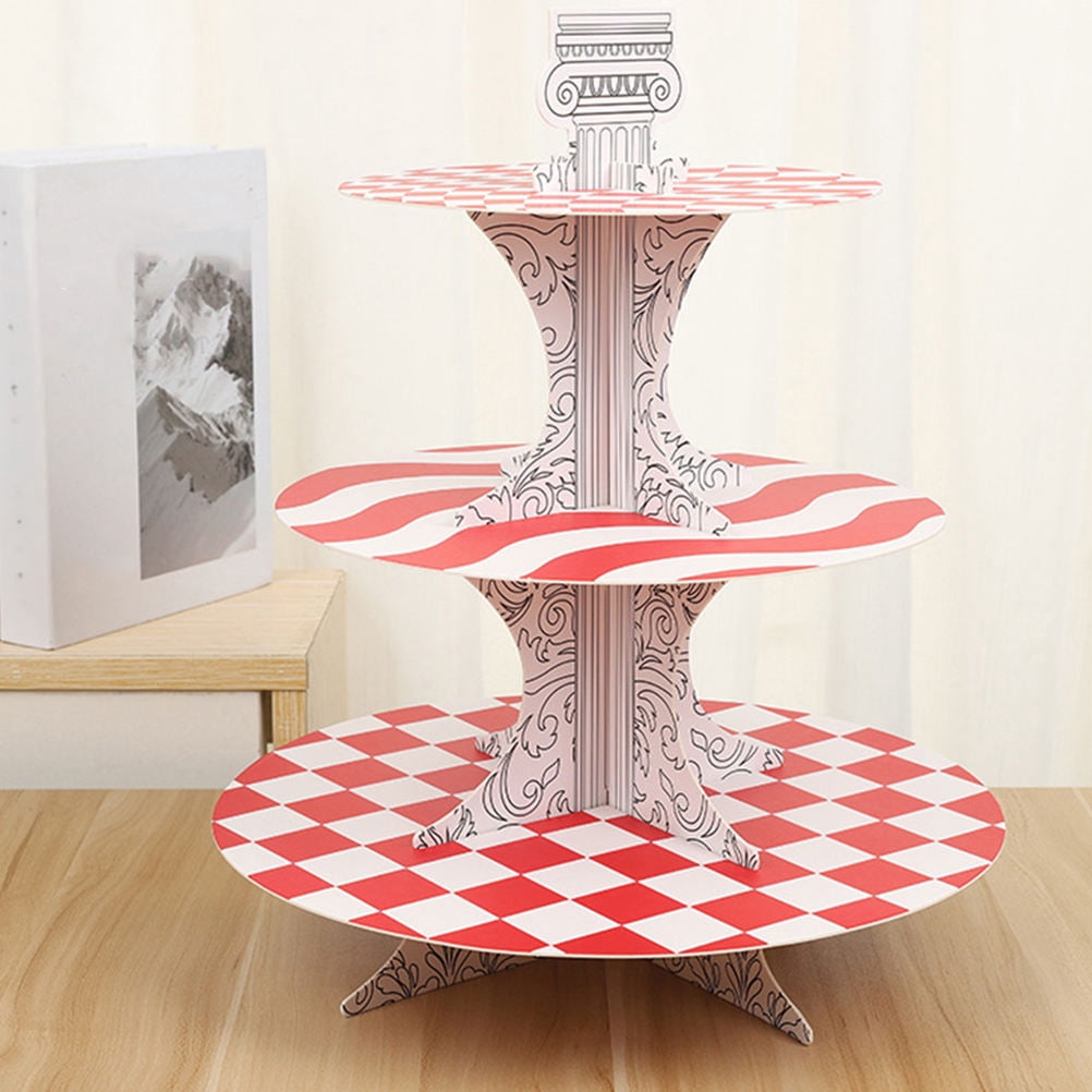 GOOHOCHY 1 Set Dessert Showing Rack Multilayer Display Shelf Riser ...