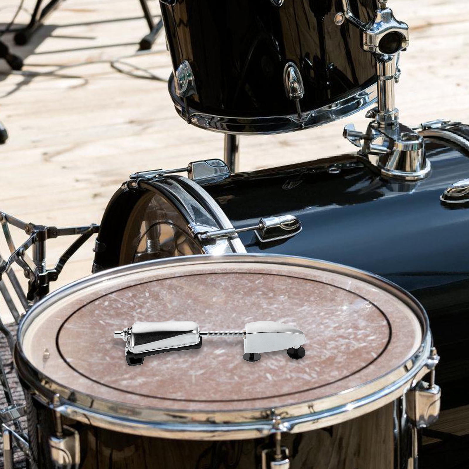 GETAJGHSD 1Set Versatile Drum Hoop Ring with Drumhead Change Screws ...