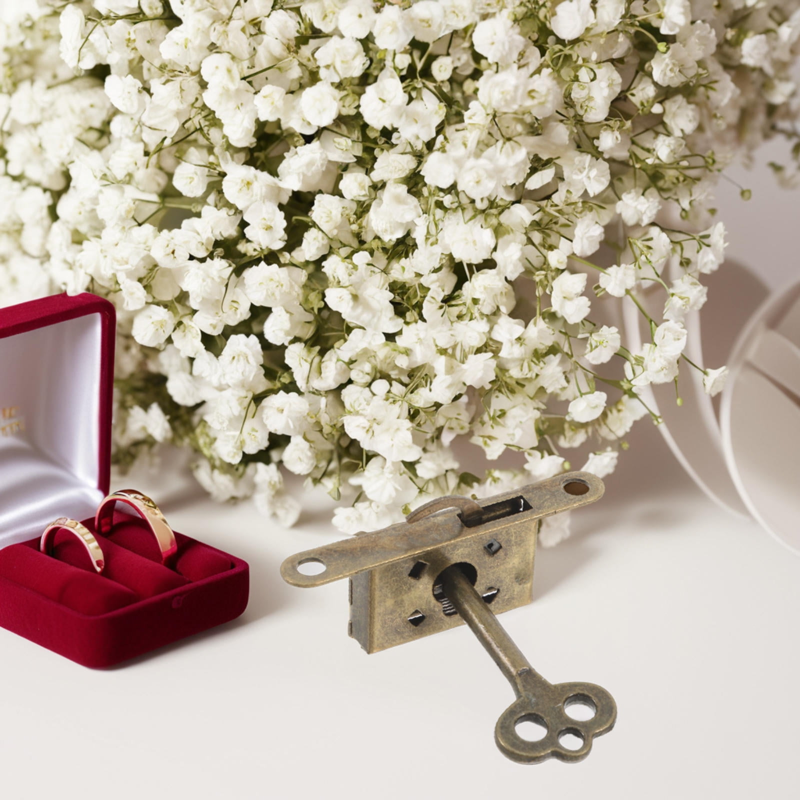 GOOHOCHY 1 Set Hidden Latch For Jewelry Box Invisible Cabinet Lock With ...