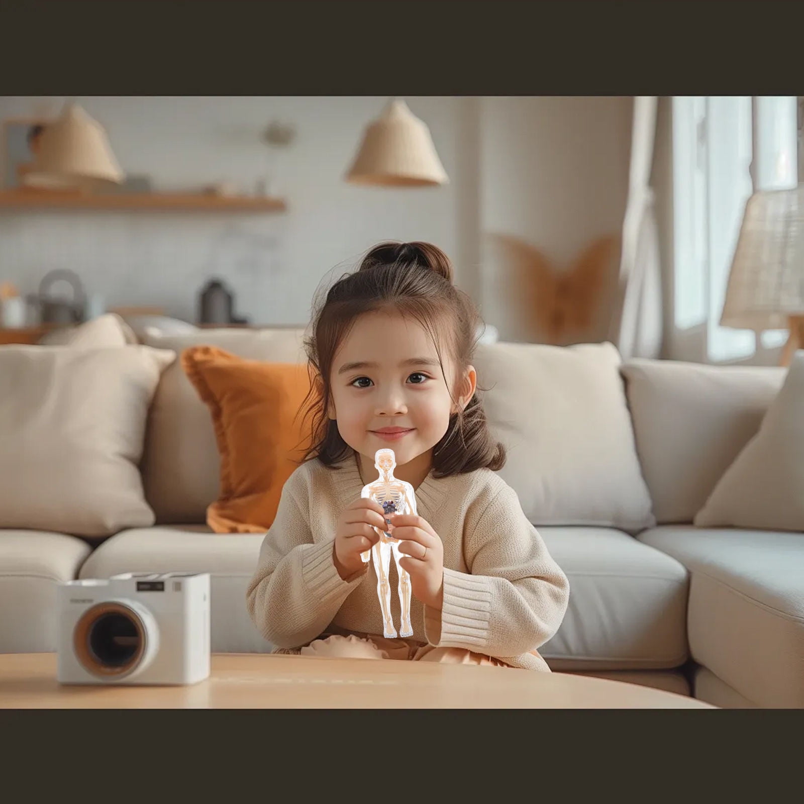 GOOHOCHY 1 Set of Interactive Human Body Puzzle for Kids Educational Anatomy Model with ...