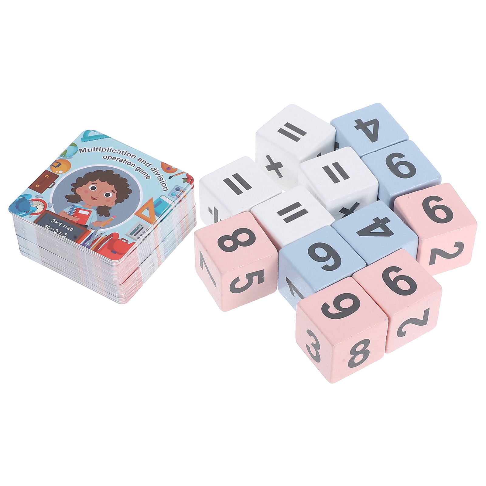GOOHOCHY 1 Set Kids Math Games Multiplication And Division Practice ...