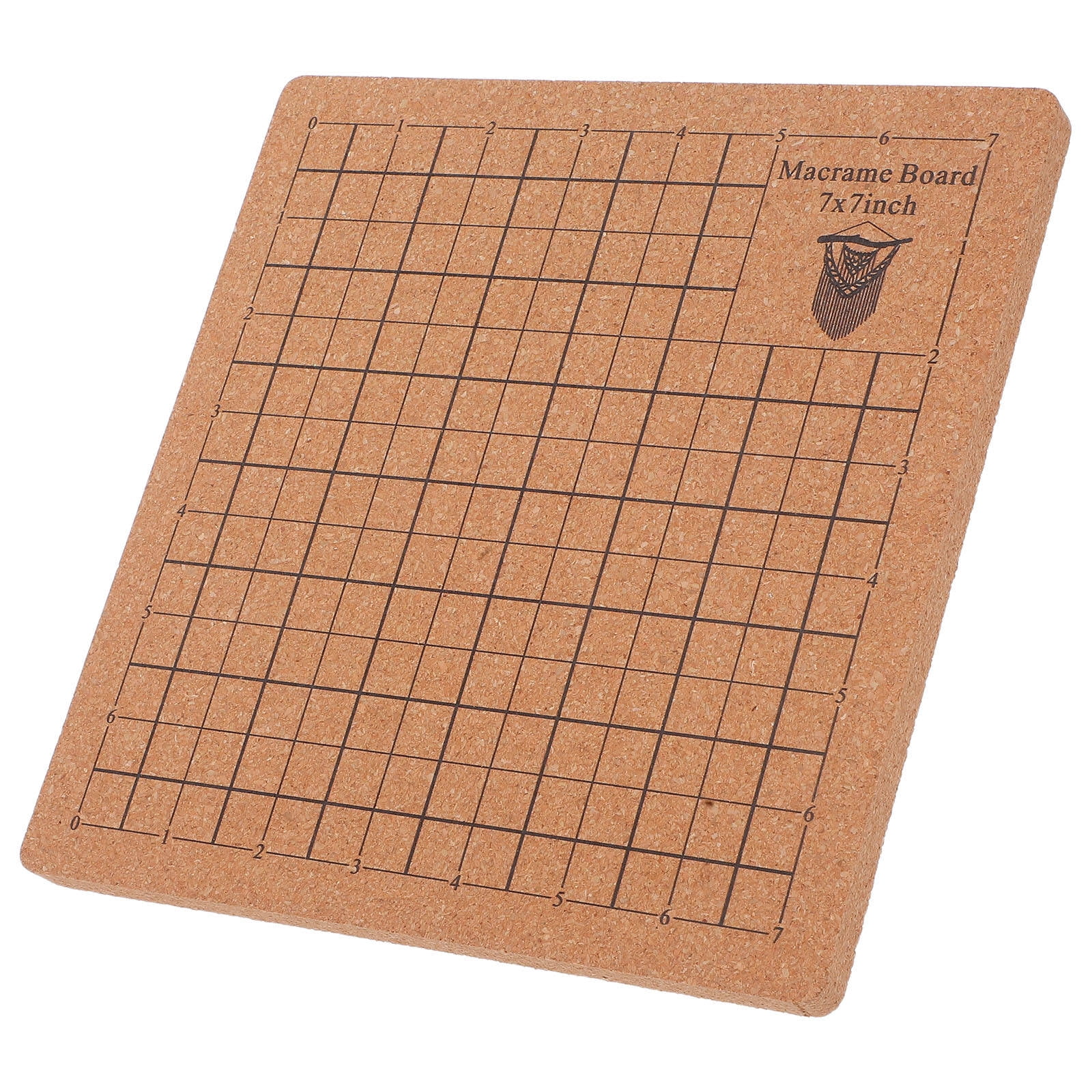 GOOHOCHY 1 Set Macrame Beginner Kit With Cork Board And Pins For ...