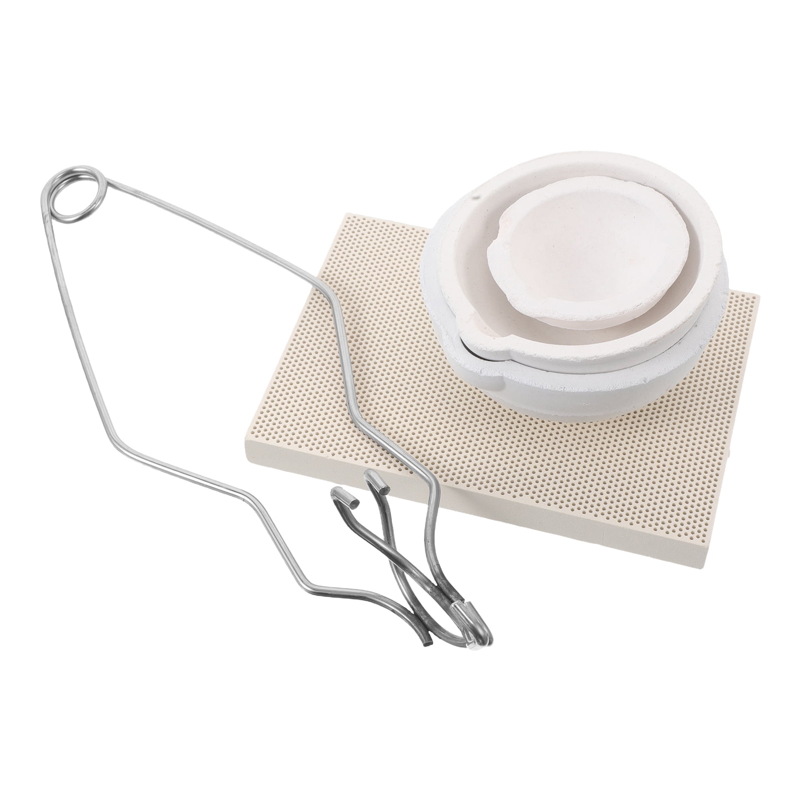 GOOHOCHY 1 Set Melting Crucible Bowl Ceramic Dish Set Includes ...