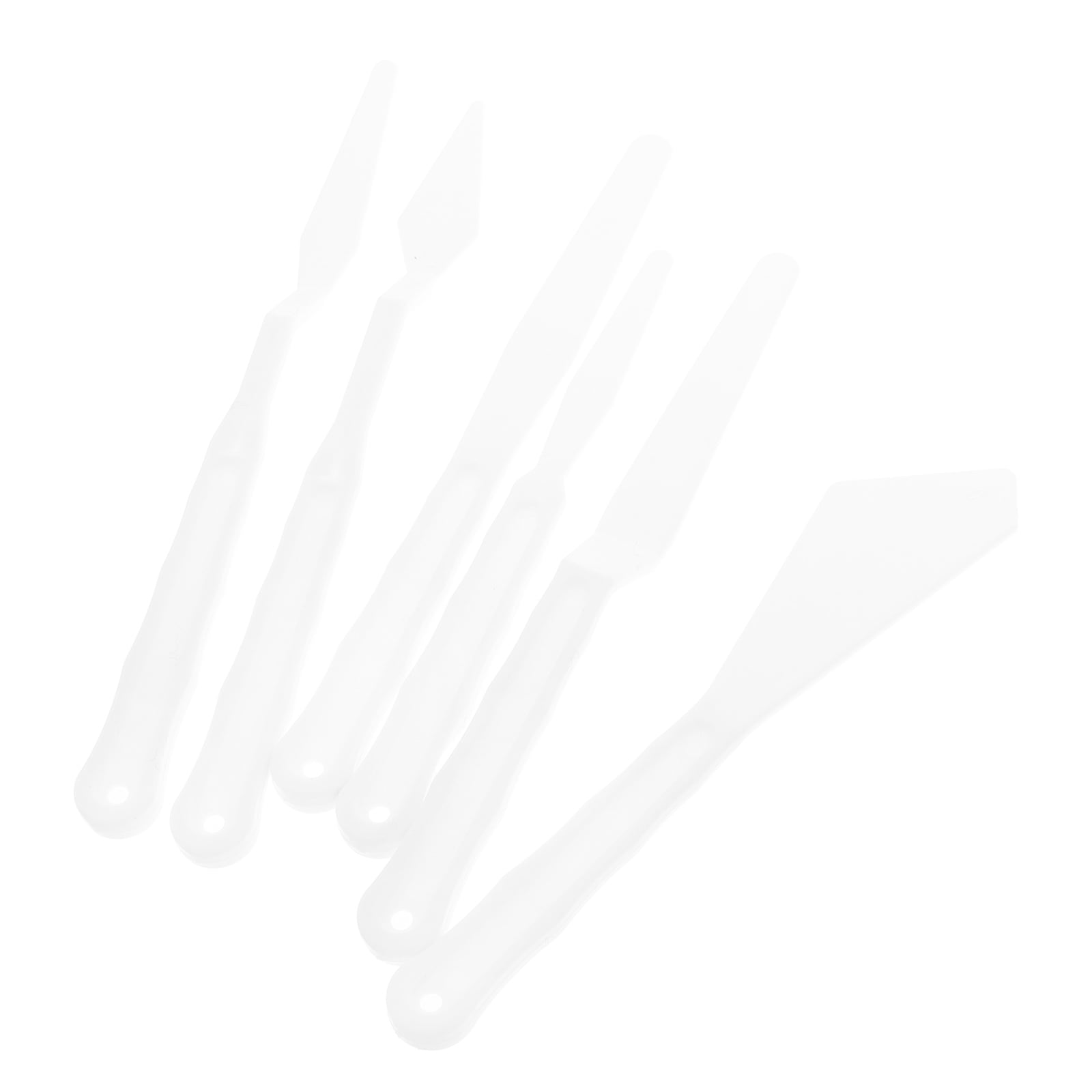 GOOHOCHY 1 Set Paste Spatula Plastic Spatula Set Oil Painting Scrapers ...