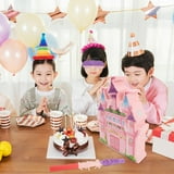 GOOHOCHY 1 Set Princess Castle Hanging Piñata for Kids Birthday Party ...