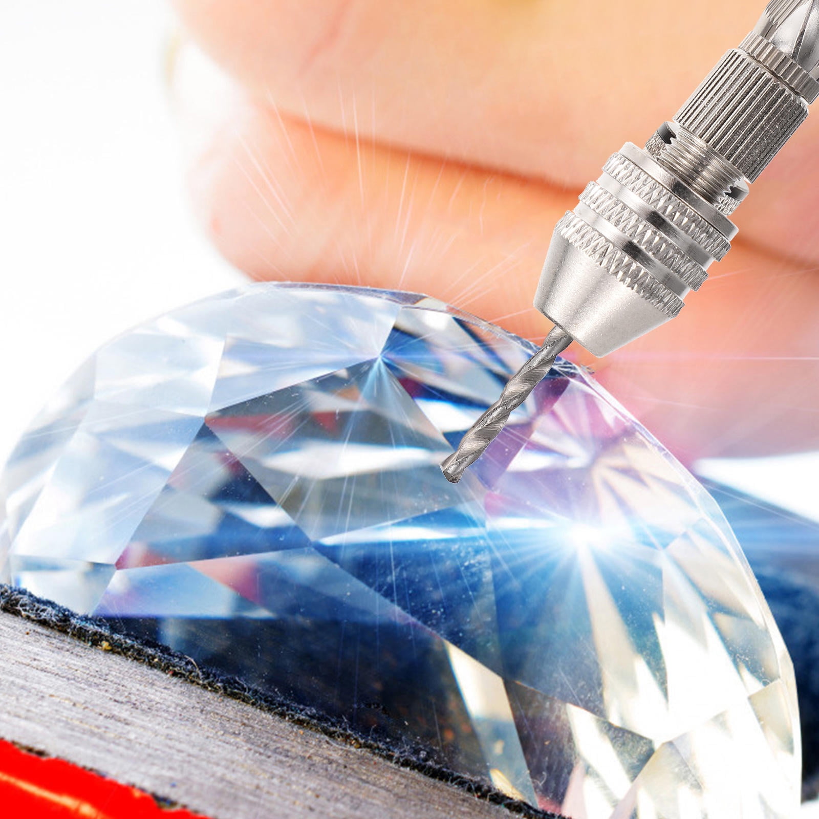 GOOHOCHY 1 Set Resin Drills Mini Drill Bits Jewelry Making Drills Pin ...