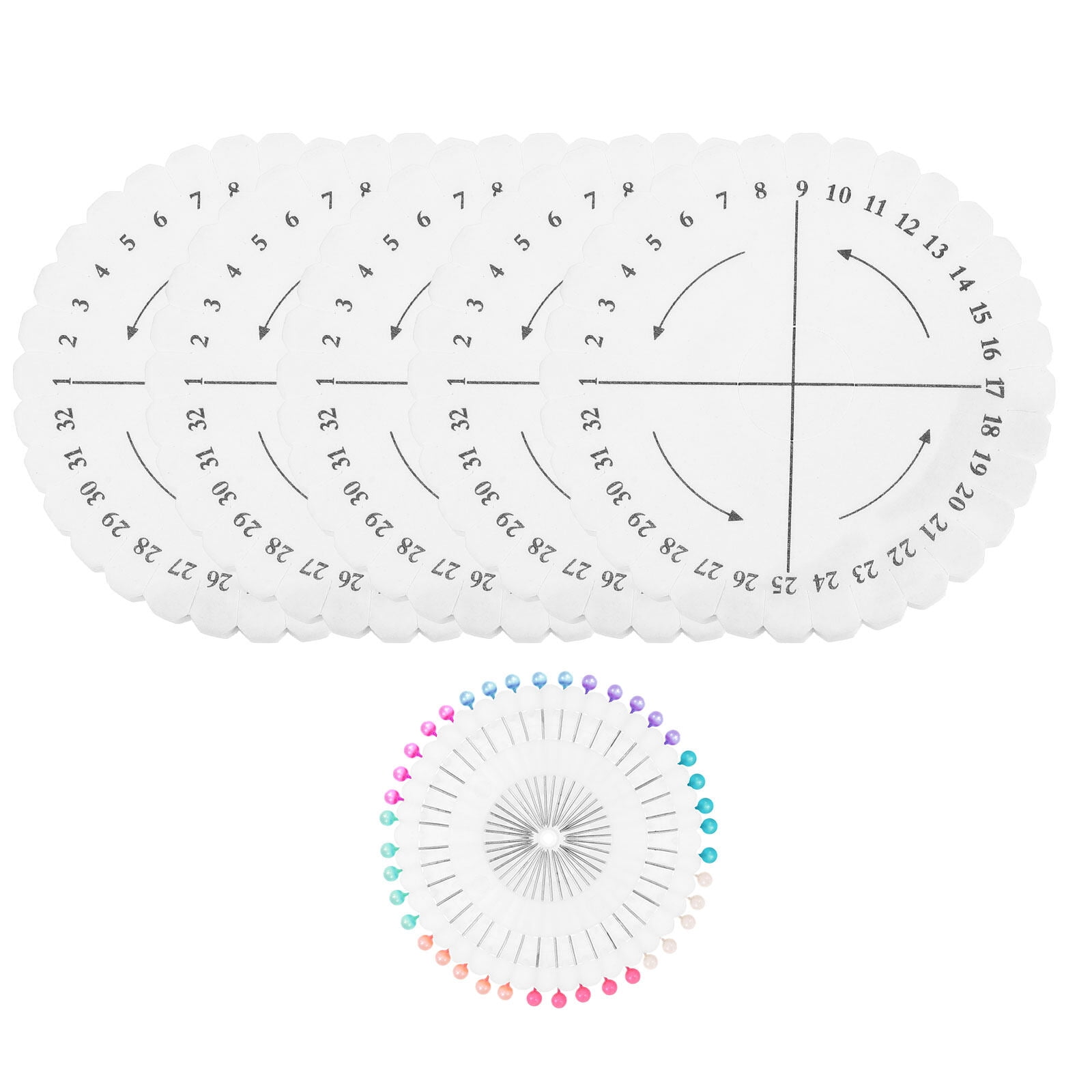 GOOHOCHY 1 Set Round Braided Disc for Japanese Braiding and Thread ...