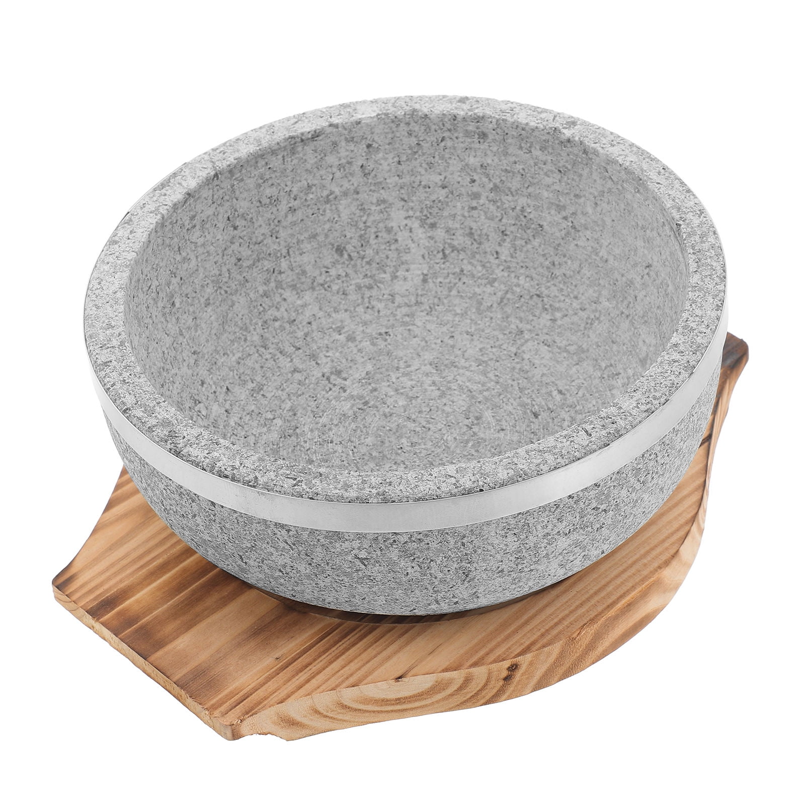 TABLZONE Kitchen Serving Bowl Stone Grey 1 Set Korean Cuisine Style ...