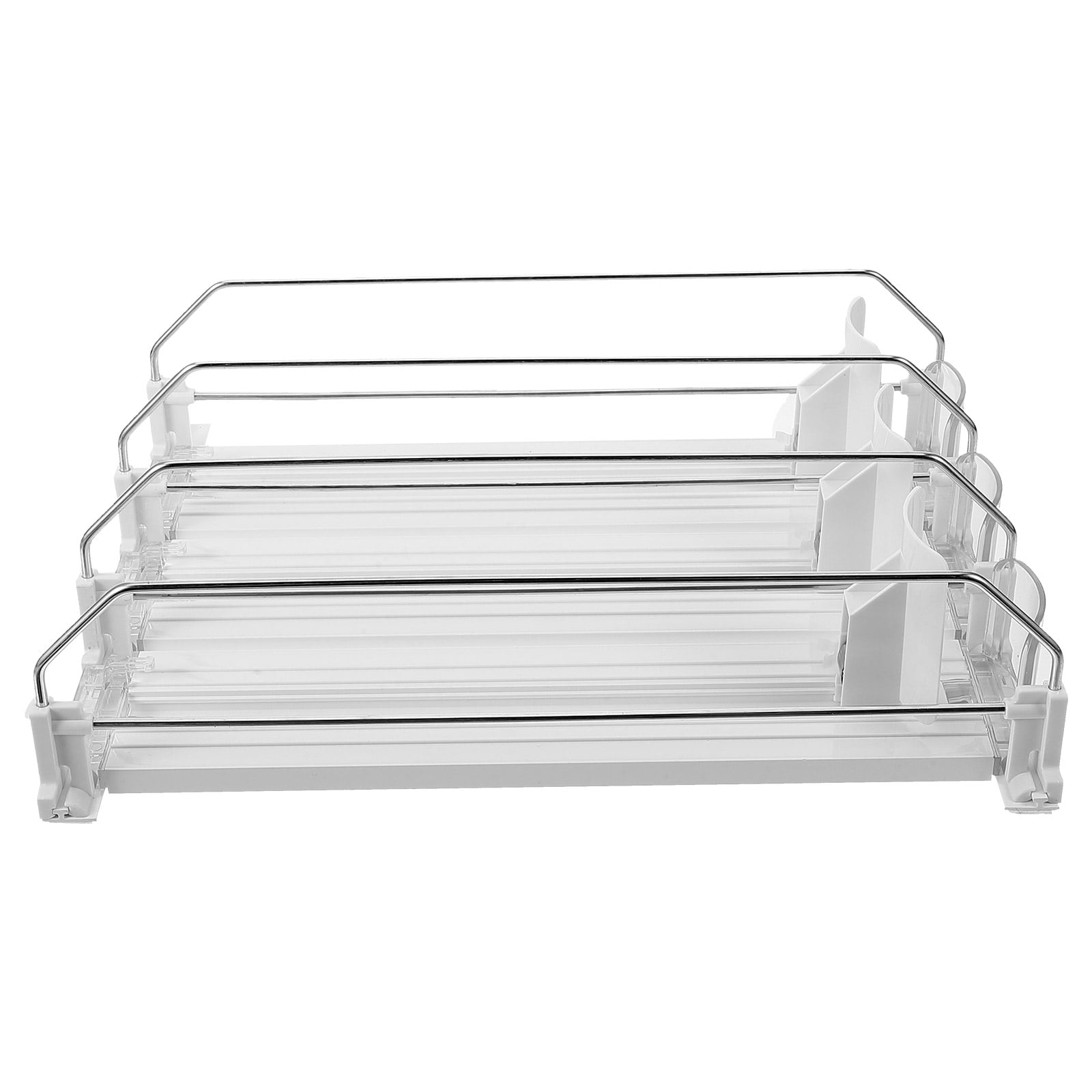 GOOHOCHY 1 Set Supermarket Drinks Pusher Shelf Automatic Pushing ...