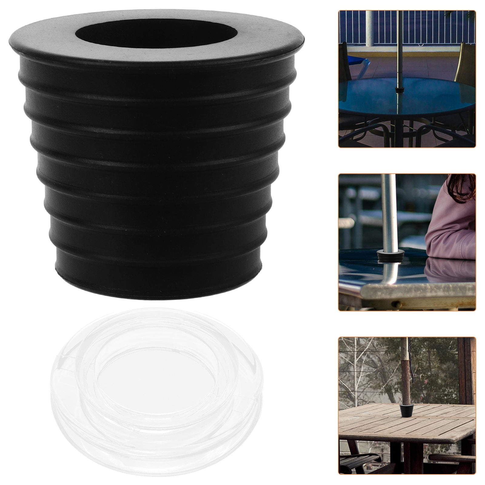 GOOHOCHY 1 Set Umbrella Wedge Plug Parasol Hole Ring Plug Outdoor ...