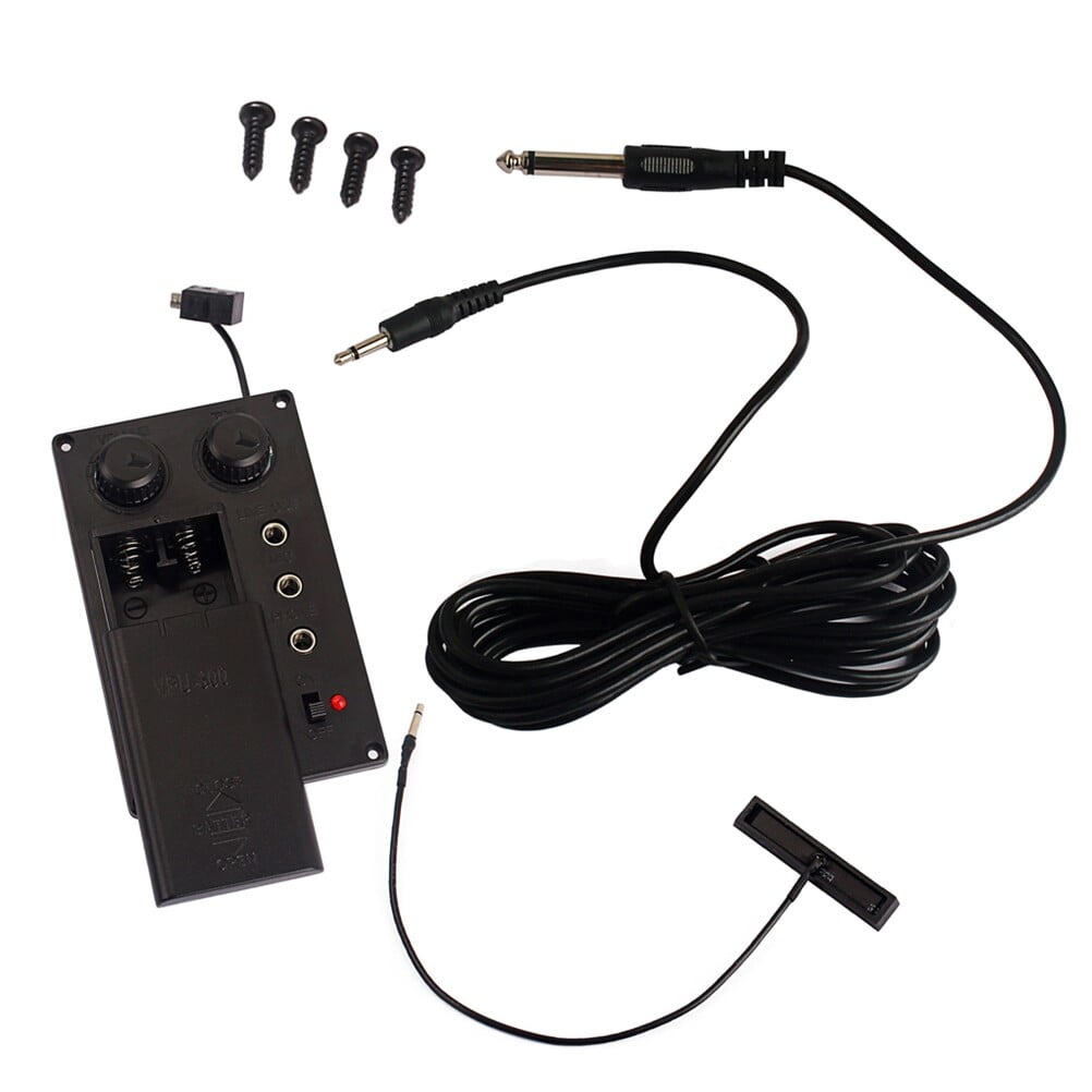 GOOHOCHY 1 Set Violin Equalizer Mute Preamp Pickup EQ with Piezo ...
