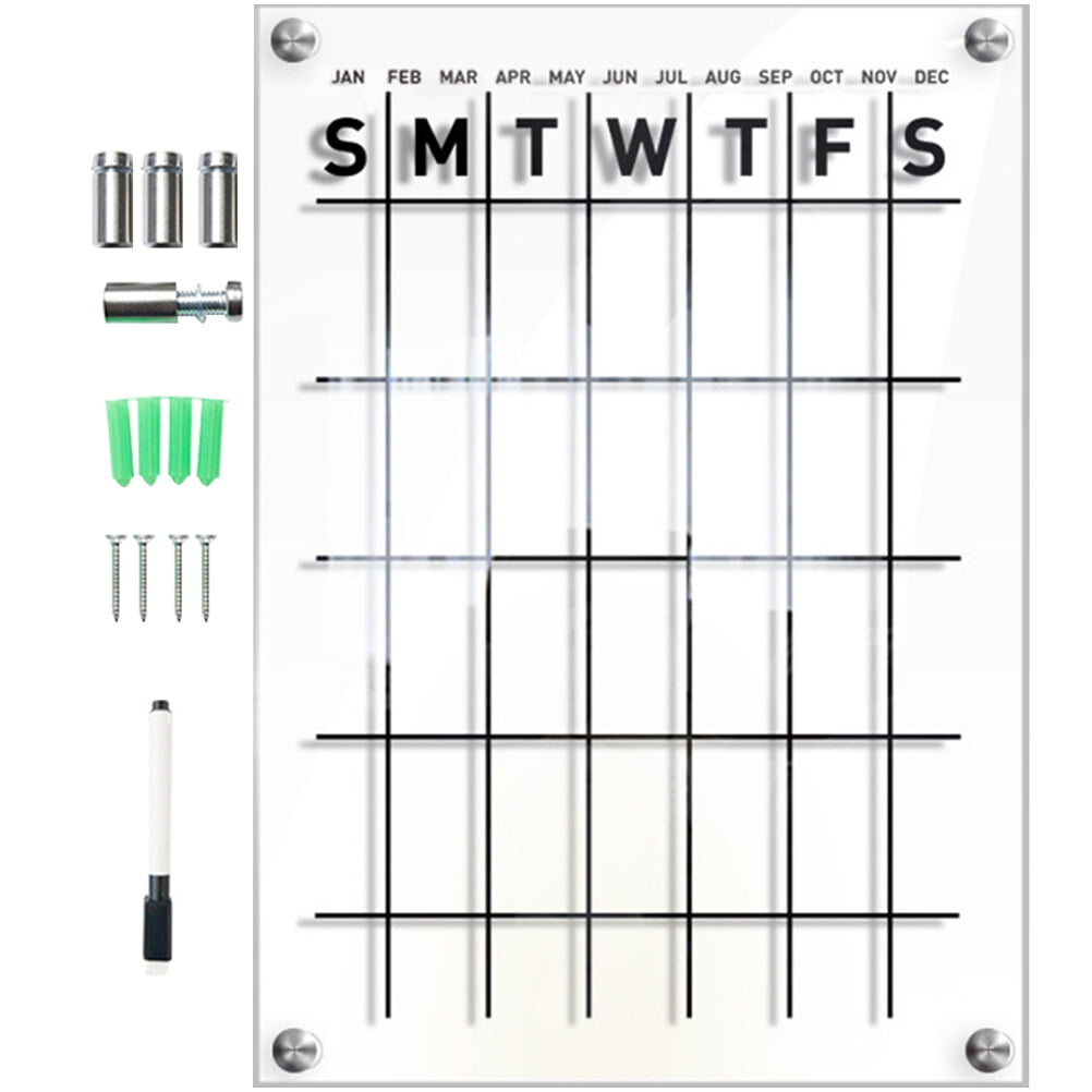 GOOHOCHY 1 Set of Acrylic Hanging Memo Board Hanging Board Sign ...
