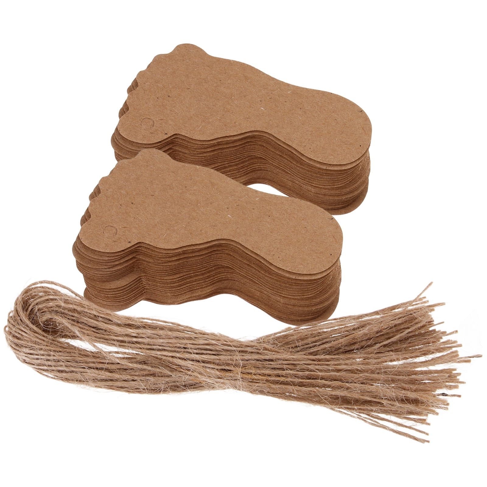 GOOHOCHY 1 Set of Creative Shaped Paper Tags Hanging Craft Tags Kraft ...