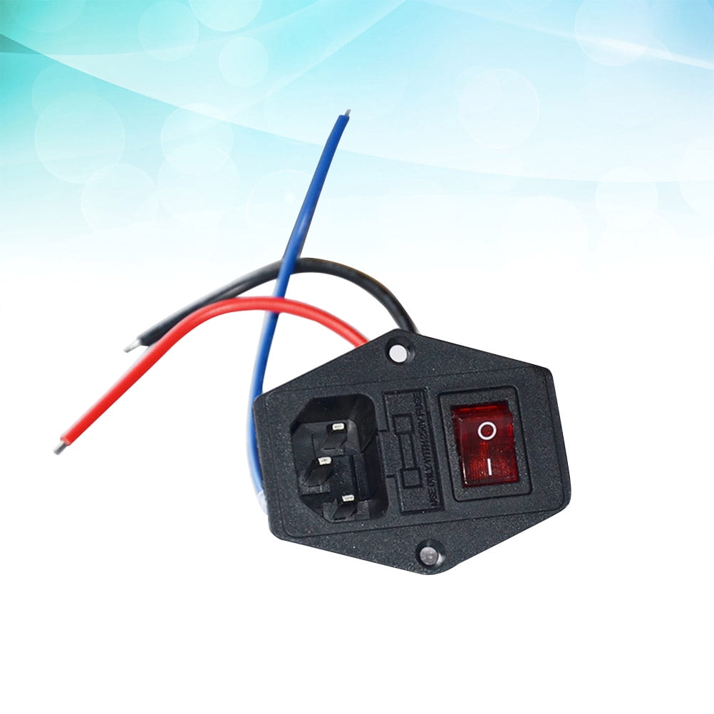 GOOHOCHY 10 A Type 3d Printer Switch Power Outlet with Fuse Fused ...