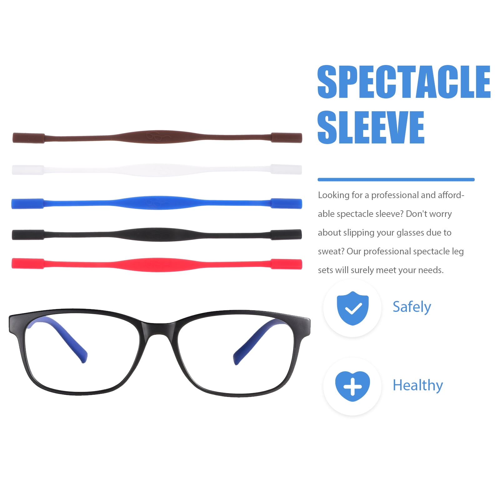 GOOHOCHY 10 Pcs Eyewear Retainer Children Glasses Hanging Strap Rope ...