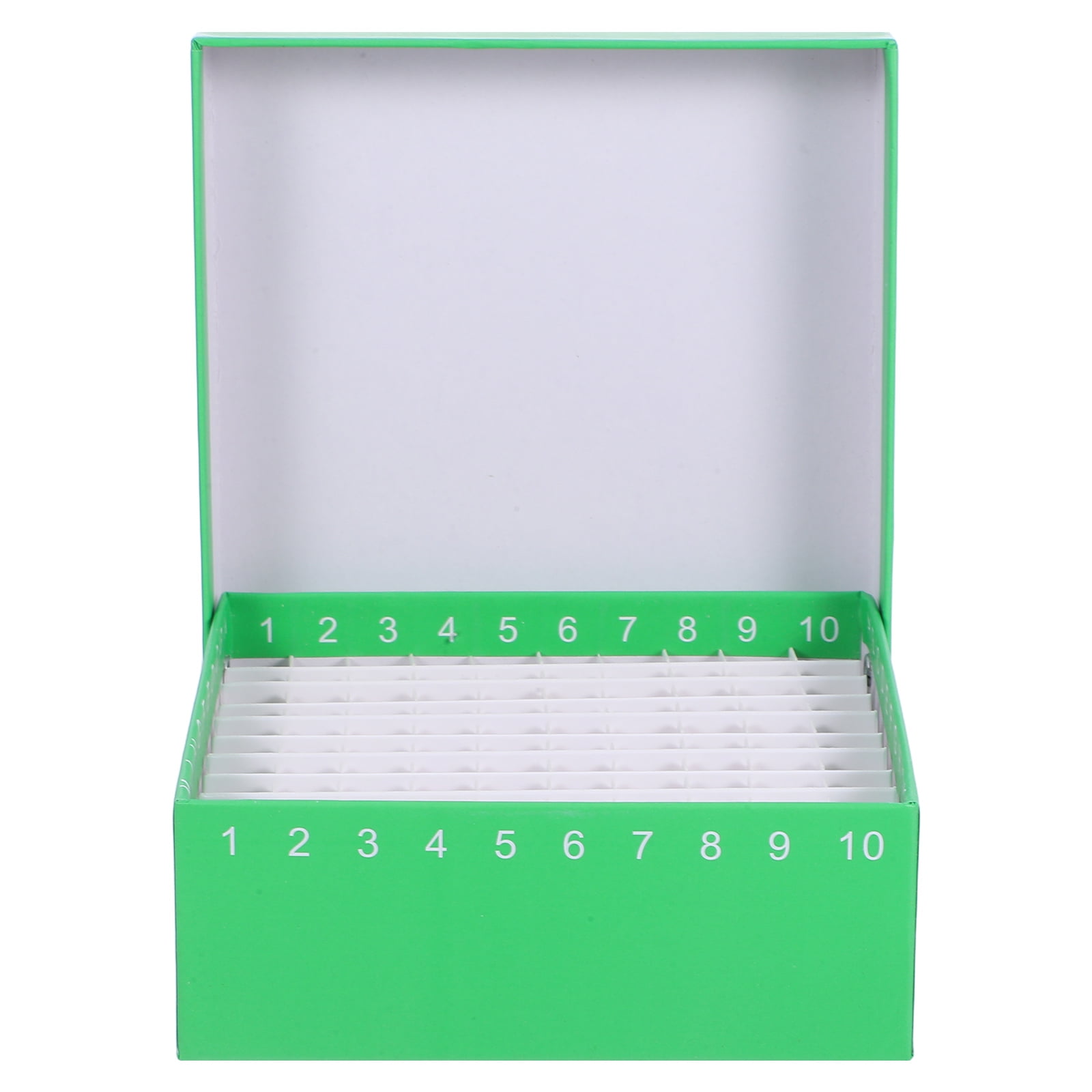 GOOHOCHY 100-Well Cardboard Freezer Box With Lid Waterproof Lab Samples ...