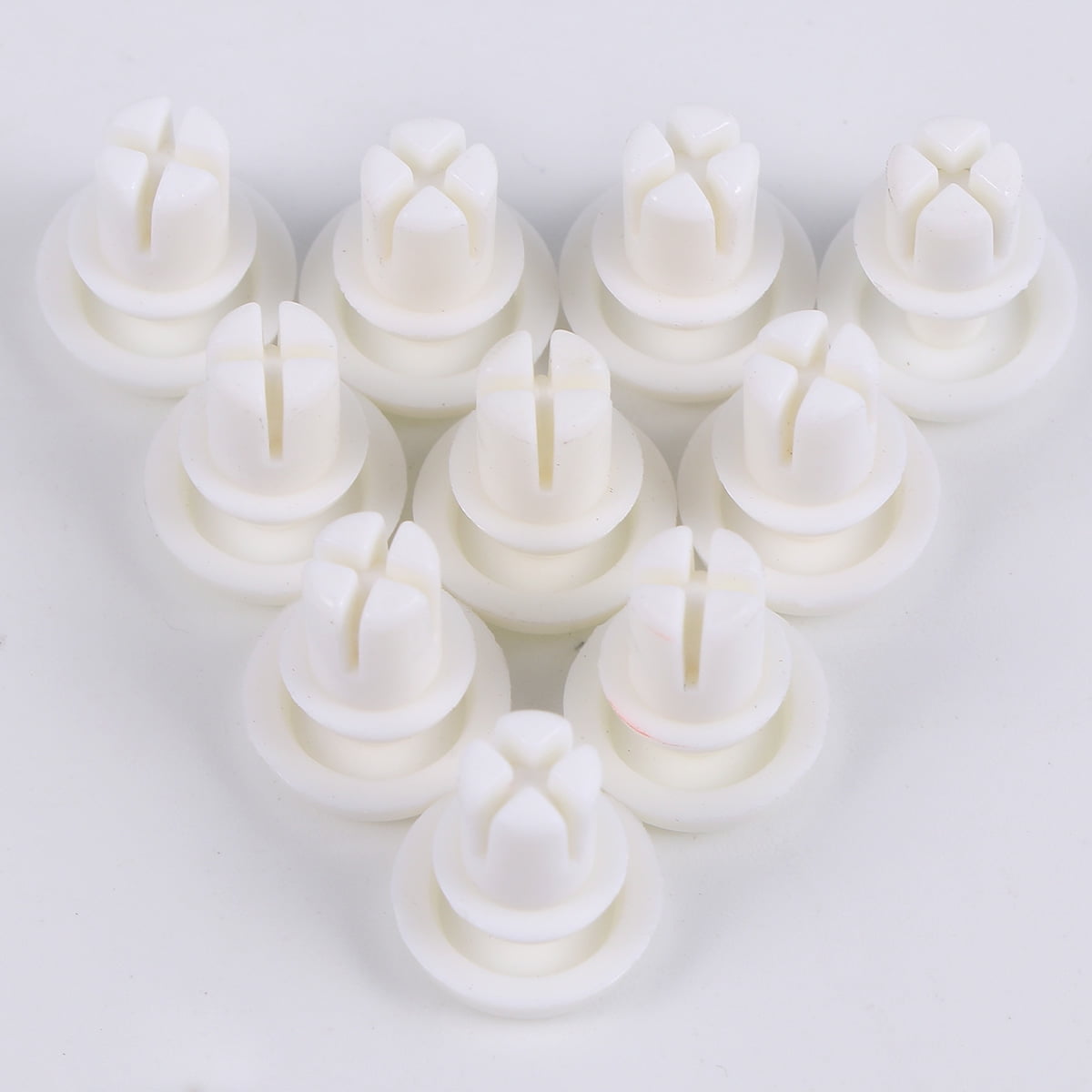 GOOHOCHY 100Set Expansion Rivet Nut Plastic Fastener for Technicians ...