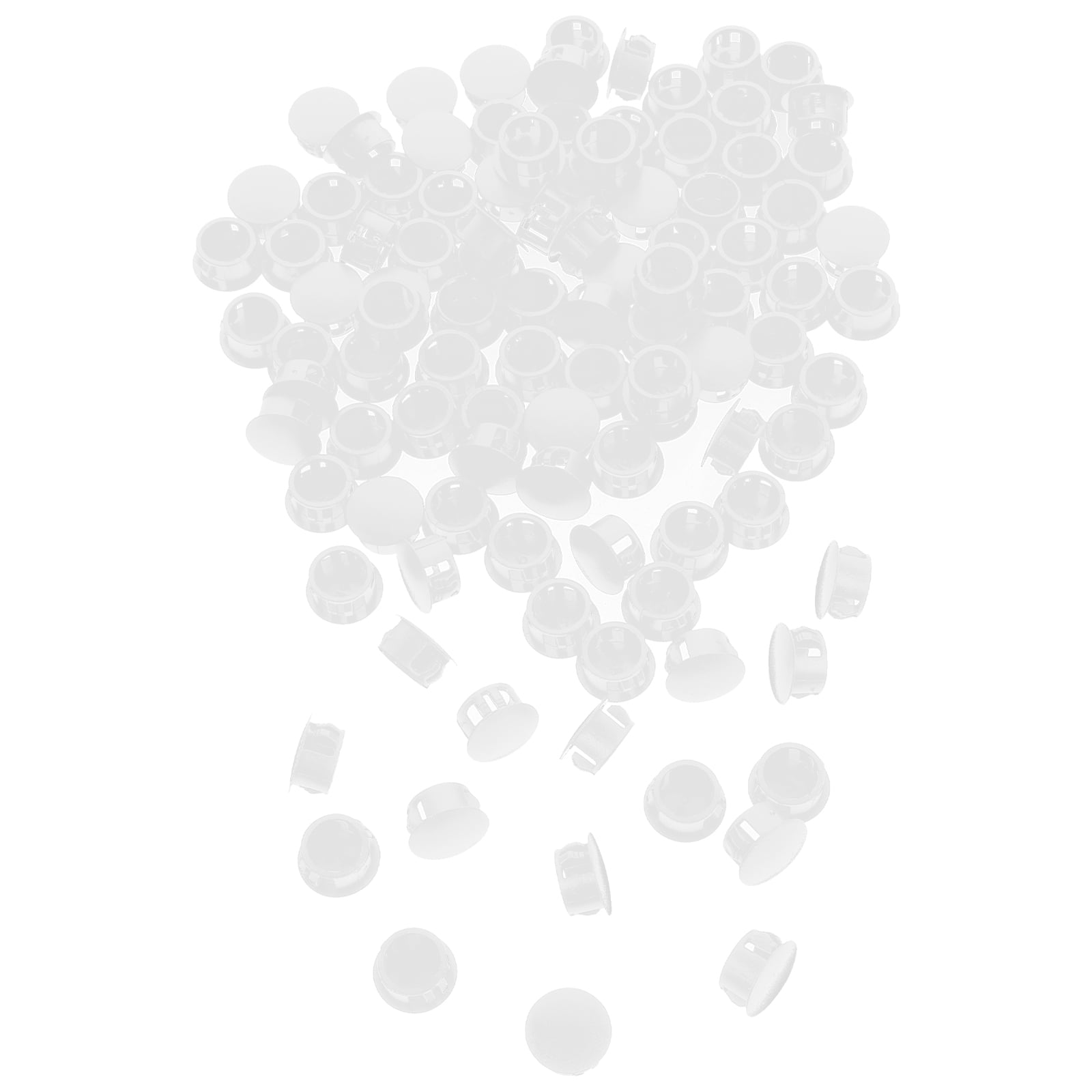 GOOHOCHY 100pcs Hole Plugs Plastic Locking Hole Plugs Panel Plugs ...