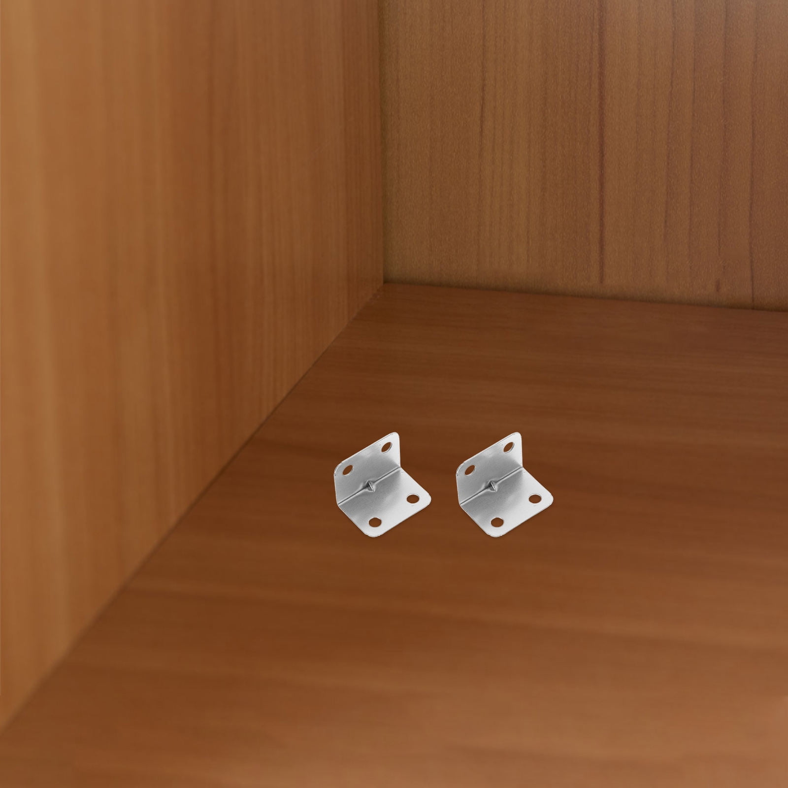 GOOHOCHY 100pcs L Shaped Metal Corner Braces For Furniture Connection ...