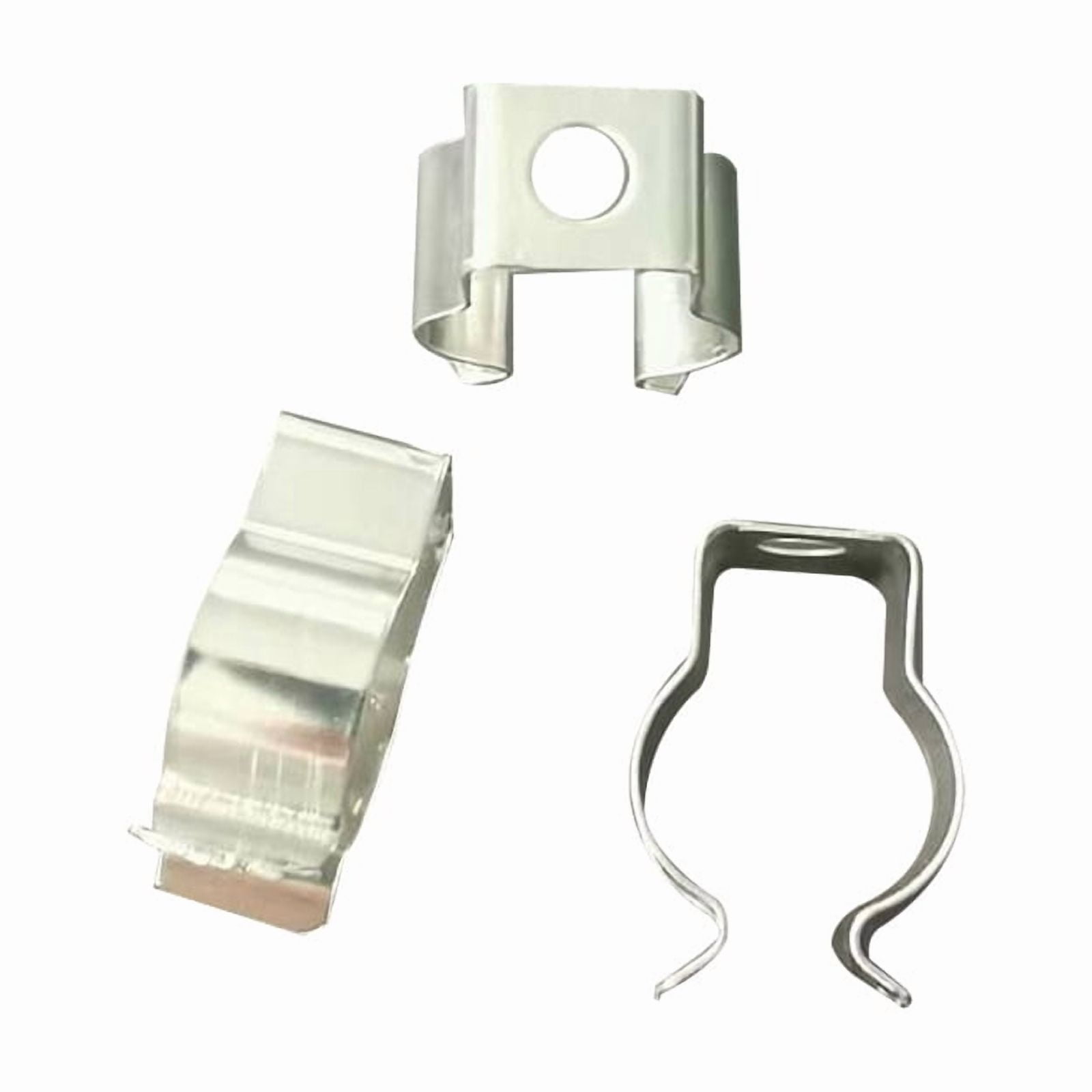 GOOHOCHY 100pcs Lamp Tube Clips T5 Metal Fluorescent Tube Light Holders ...