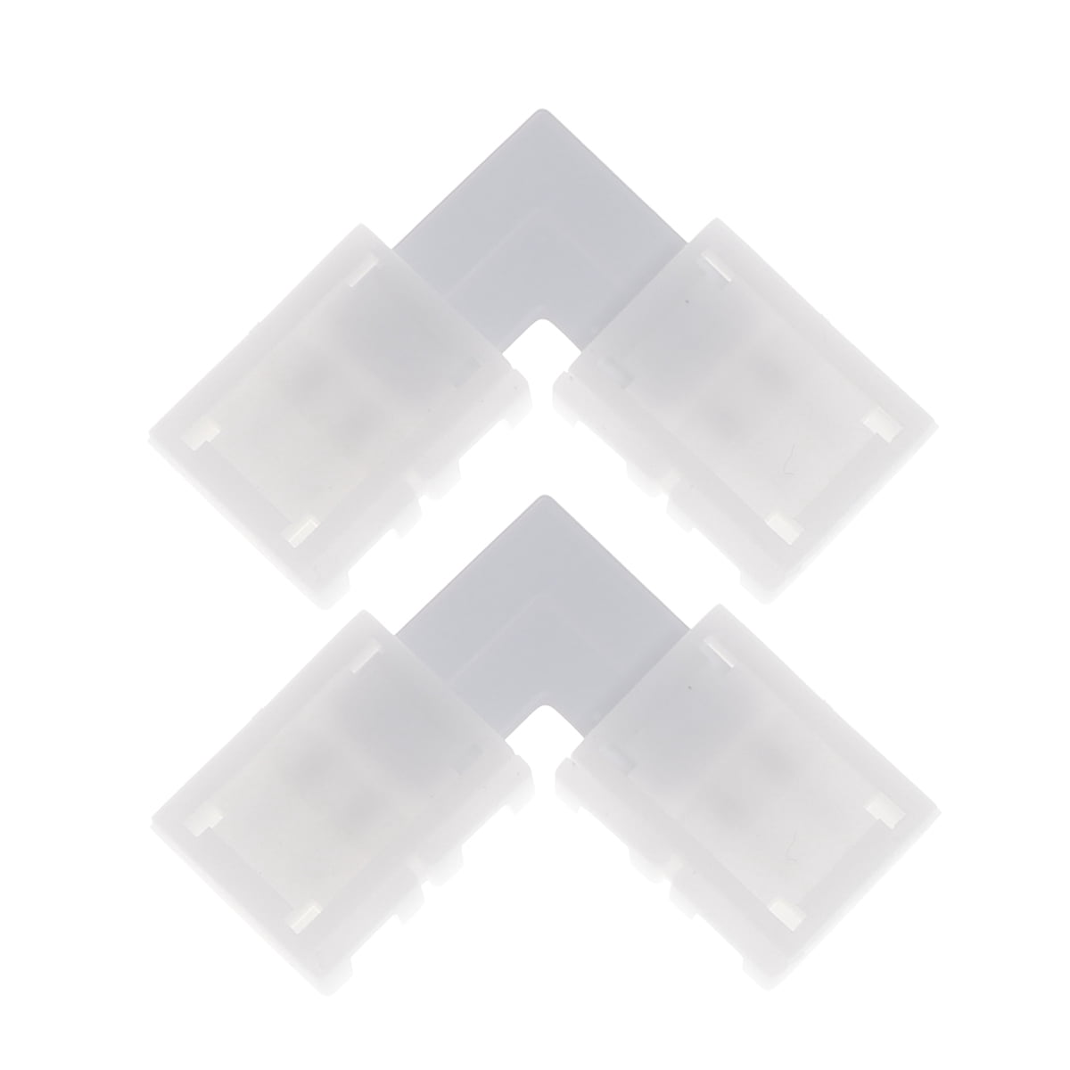 GOOHOCHY 10PCS Connector 10MM Width 90 Degree Right Angle 4 Pin Corner ...