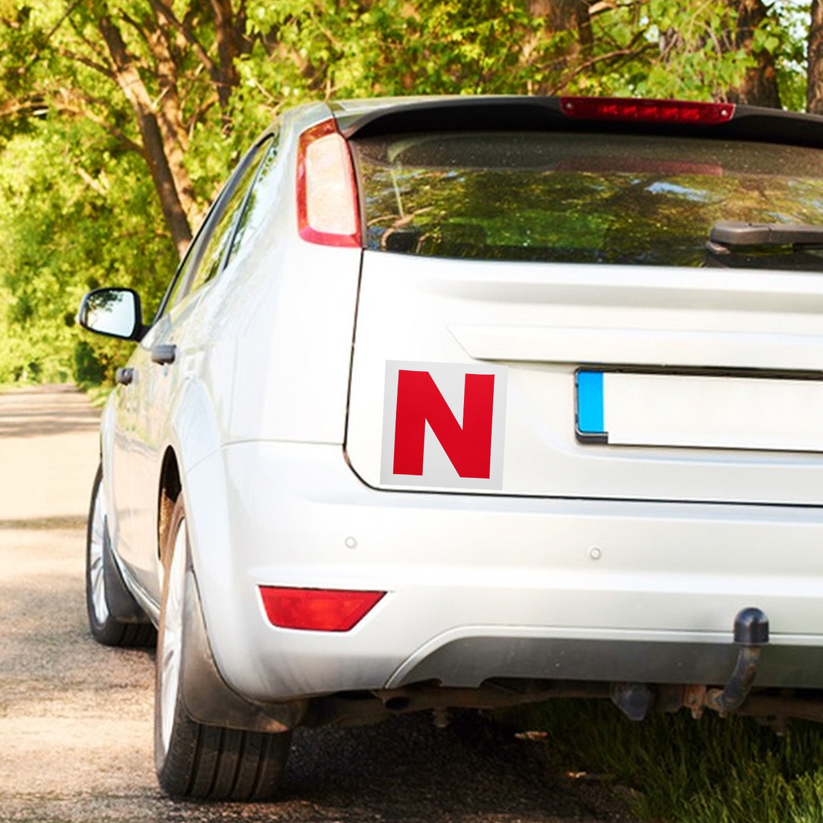 GOOHOCHY 10PCS New Driver Stickers Self Adhesive N Letter Stickers ...