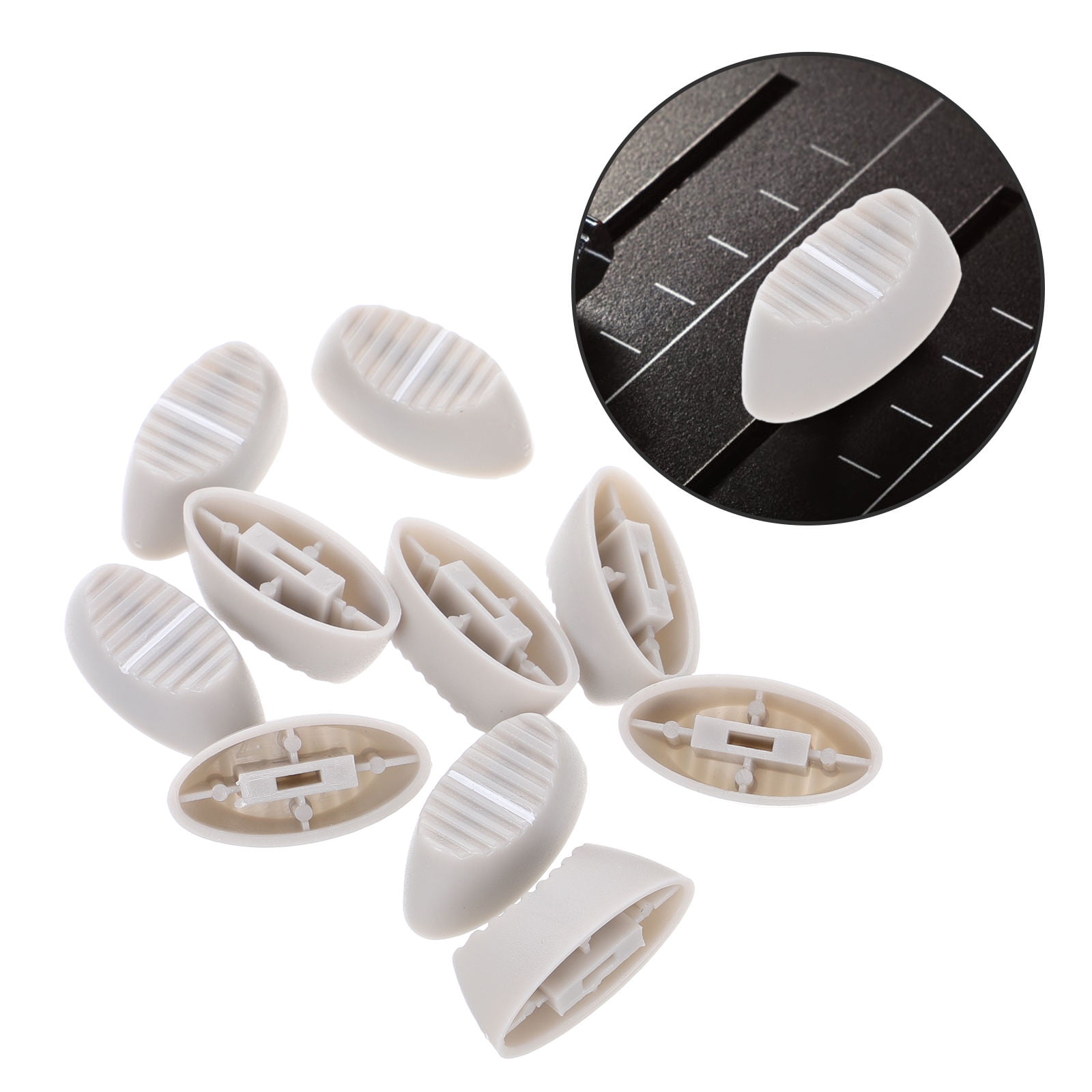 GOOHOCHY 10Pcs Fader Knobs Replacement Fader Cap Slider Caps Controller ...