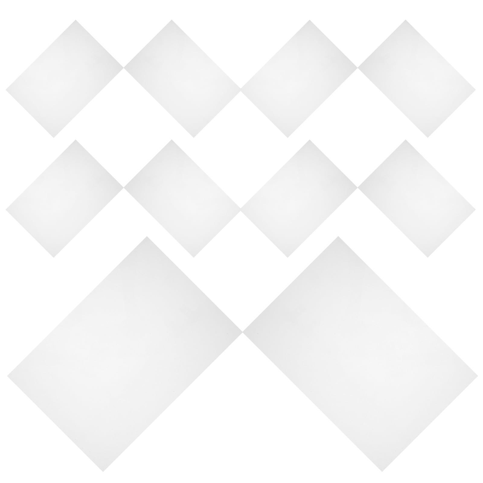 GOOHOCHY Printable Shrink Sheets Bops Translucent 10Pcs Rectangular ...