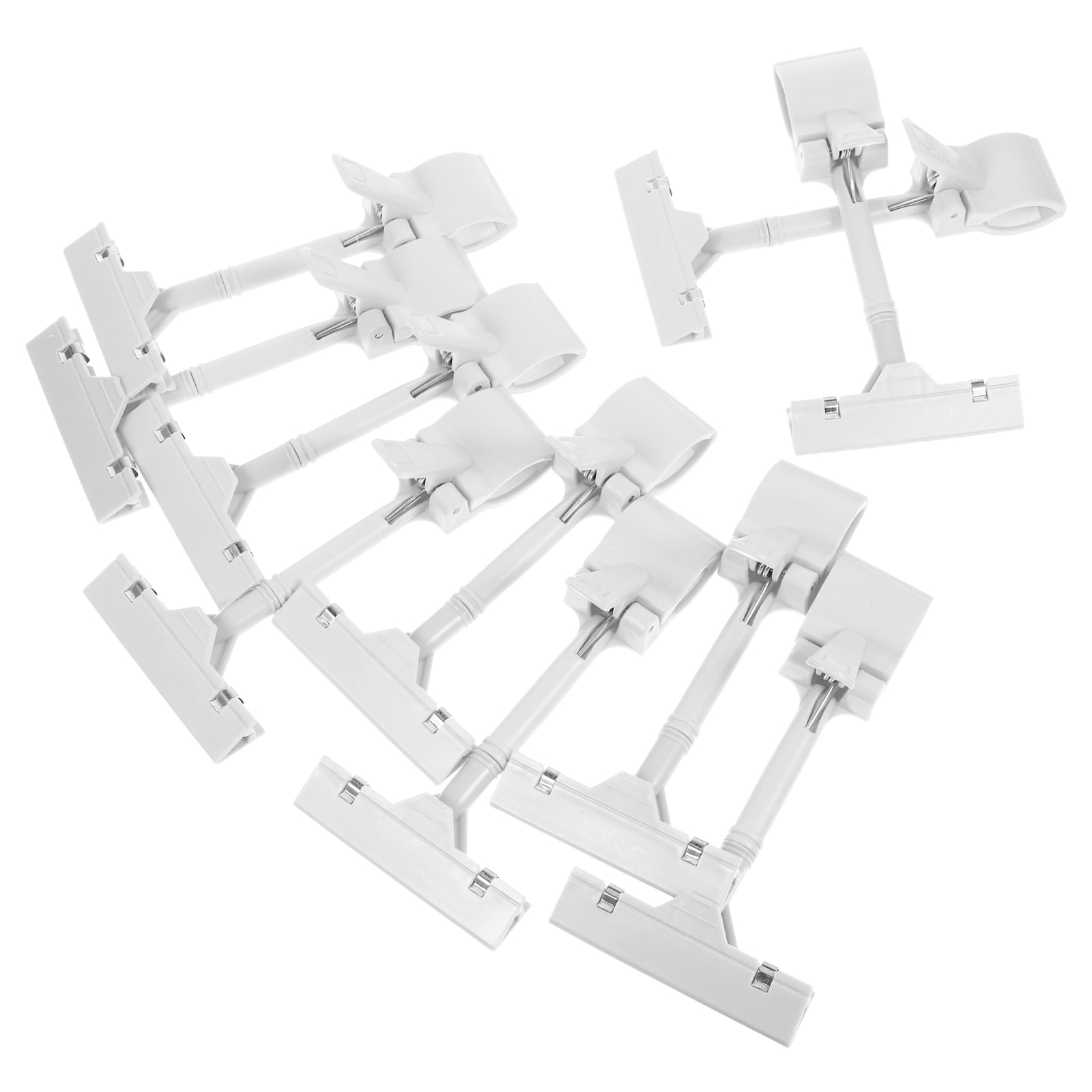 GOOHOCHY 10Pcs Sign Clips Holders Merchandise Sign Clip Plastic Display ...