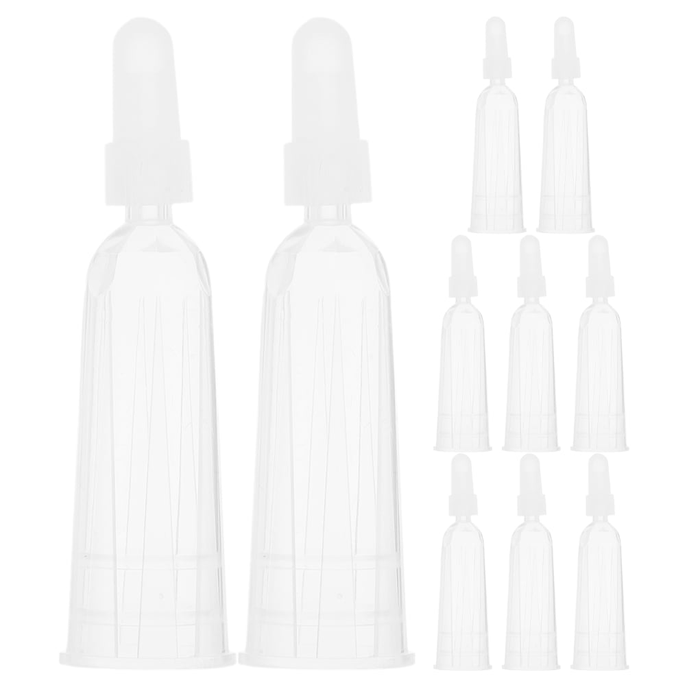 GOOHOCHY 10pcs Ampule Bottle Tip Cap Hand Protection Dropper Cap ...