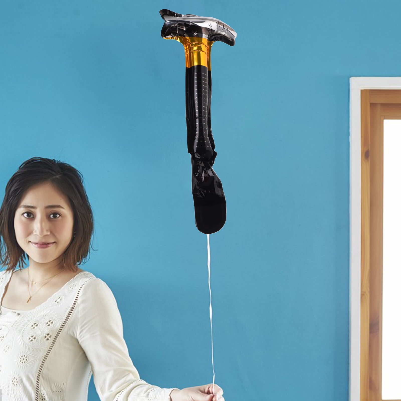 GOOHOCHY 10pcs Inflatable Hammer Balloon Beach Party Pool Construction ...