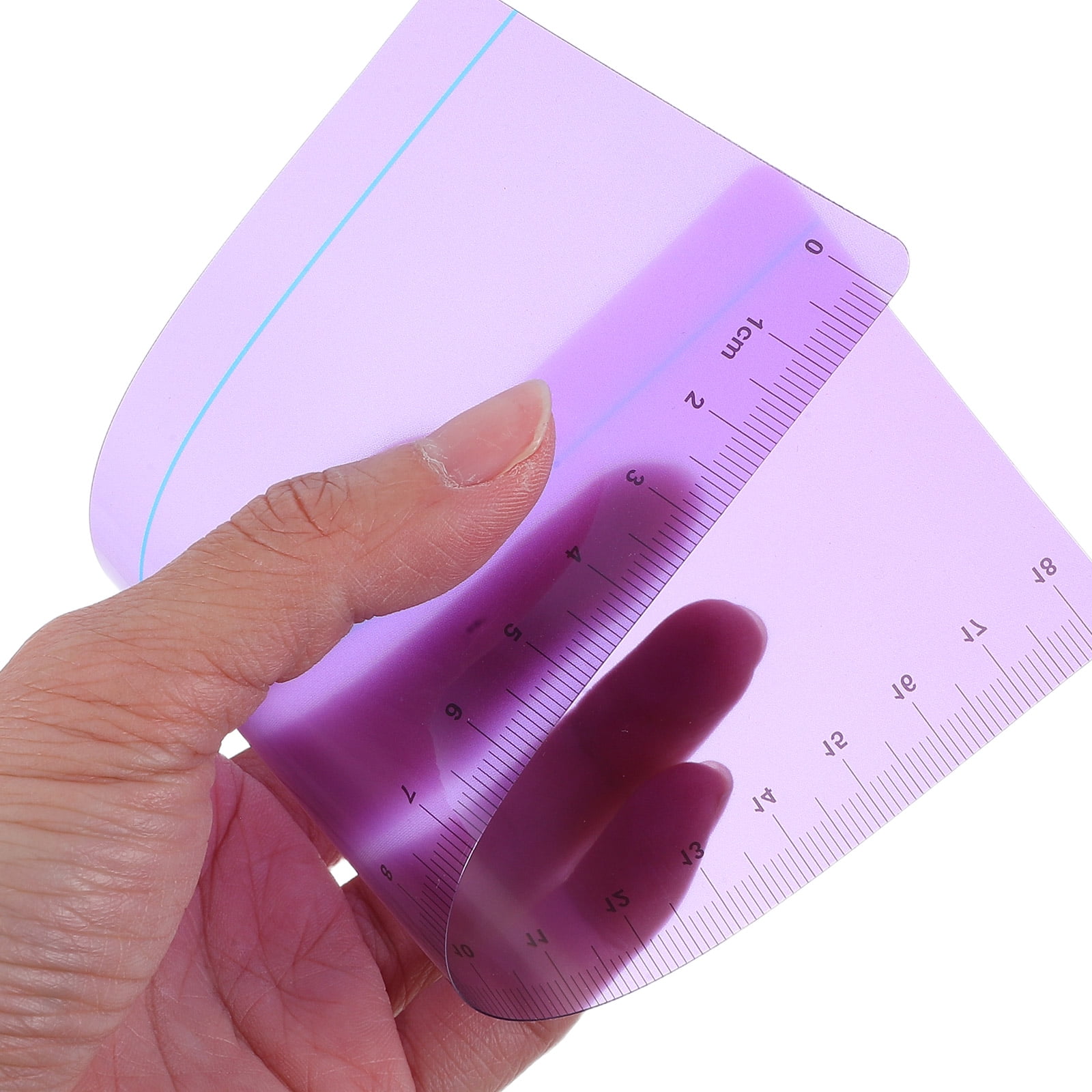GETAJGHSD Bookmark With Line Guide Reading Highlight ps Purple 10Pcs ...