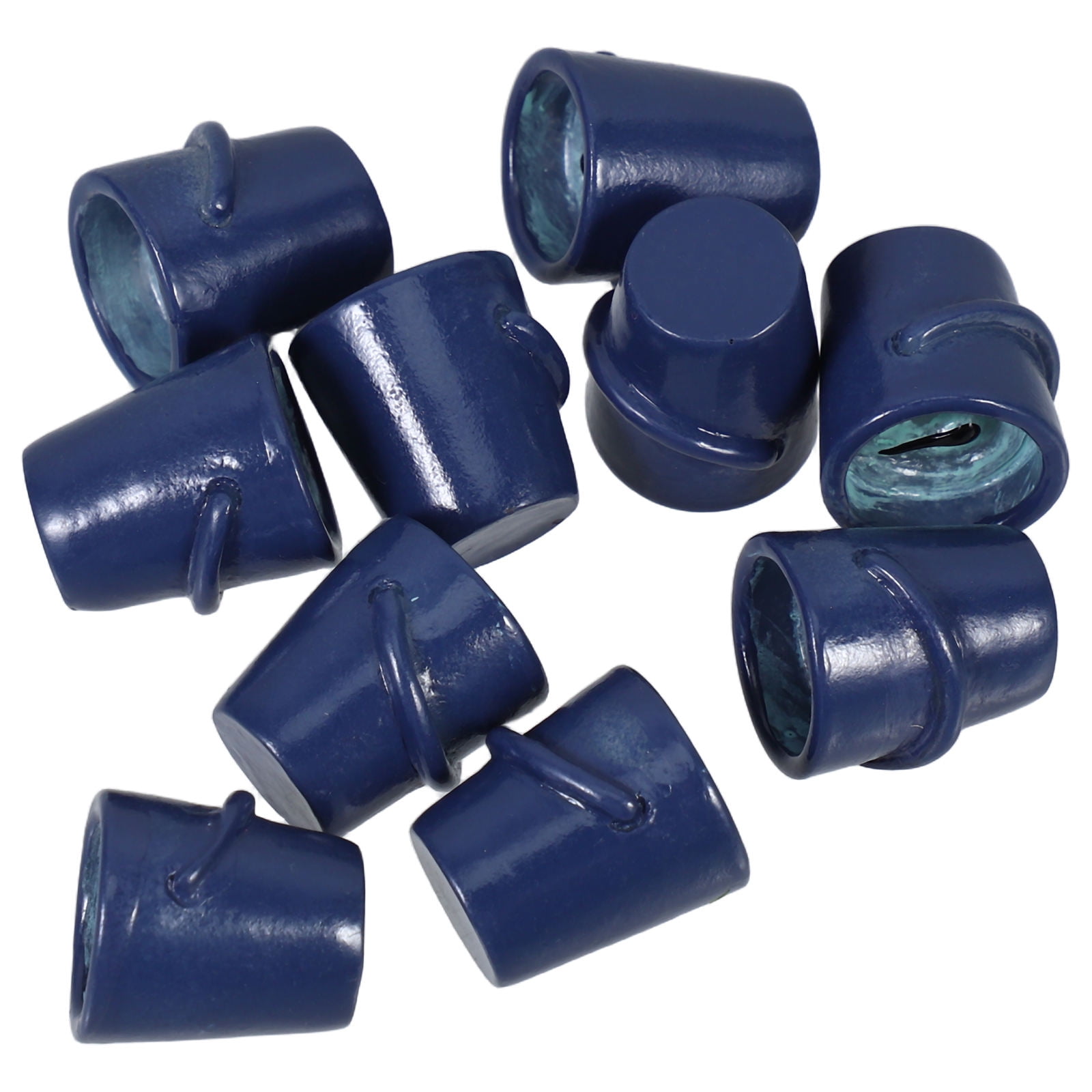 GOOHOCHY 10pcs Miniature Buckets Toy Small Resin Buckets Miniature ...