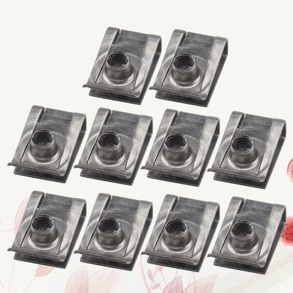 GOOHOCHY 10pcs Motorcycle Fairing Bodywork Panel U Clips Manganese ...