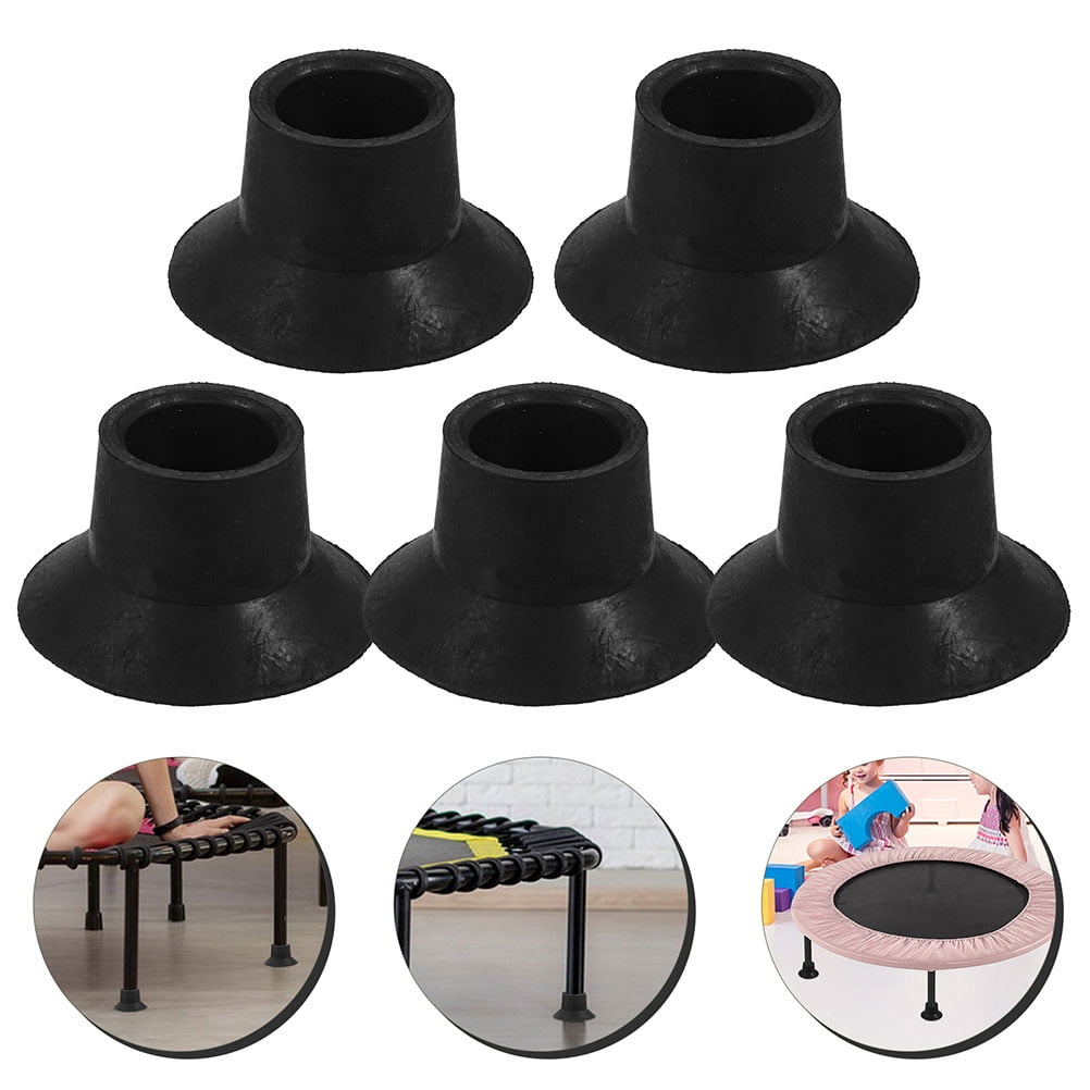 GOOHOCHY 10pcs Rubber Feet Round Chair Rubber Leg Caps Trampoline Foot ...
