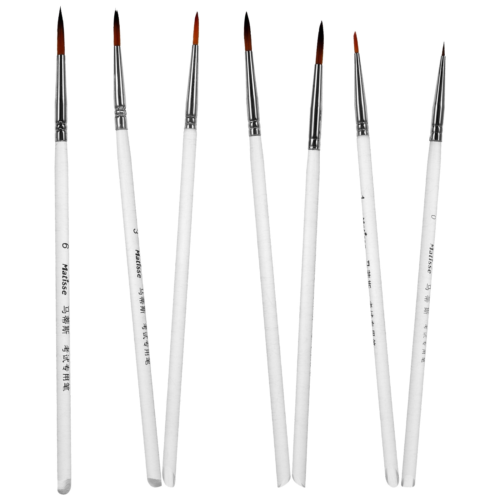 GOOHOCHY 11 Pcs Painting Brushes Miniature Detail Numbers Paintbrush ...